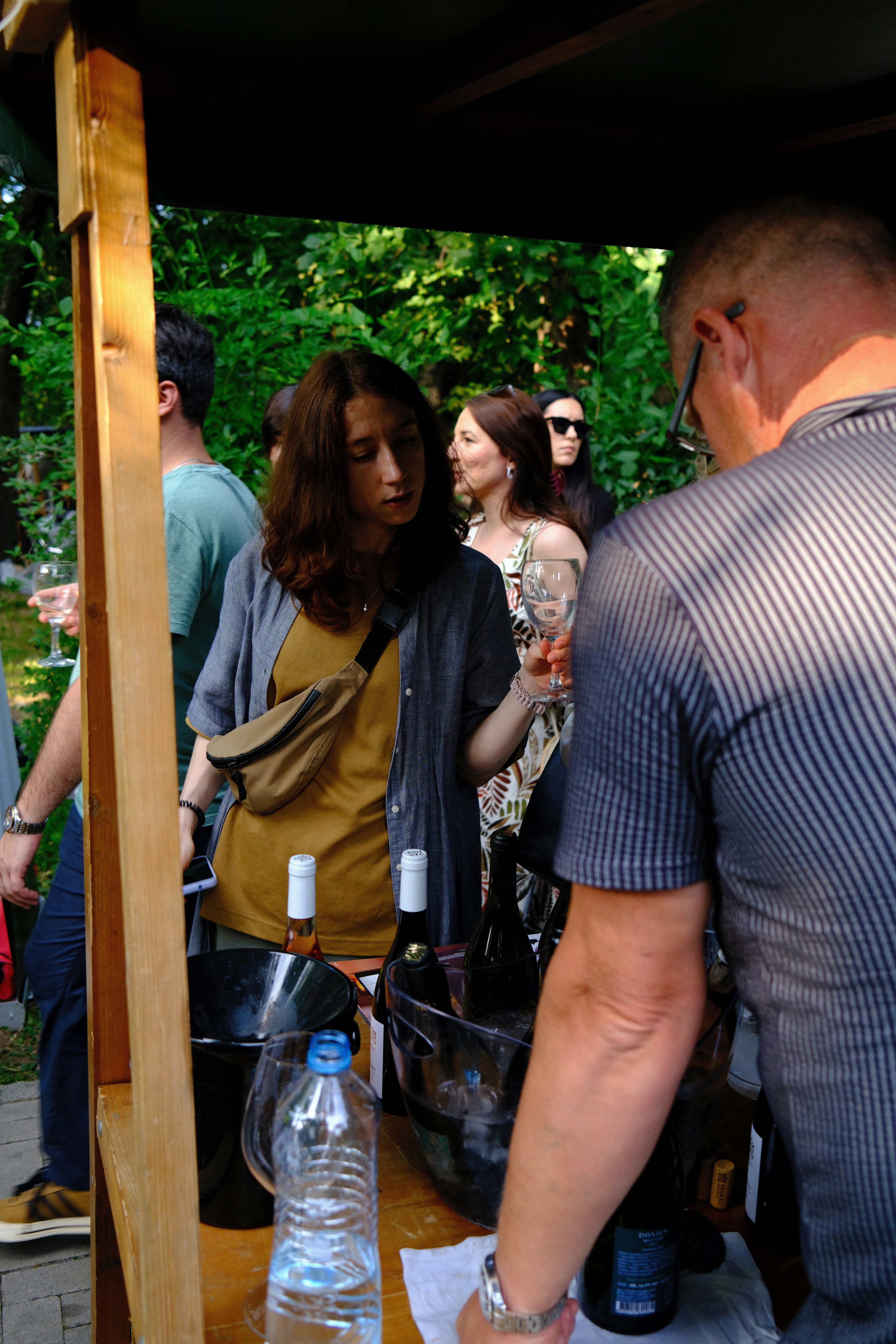 Whispered Confidences at a Garden Party