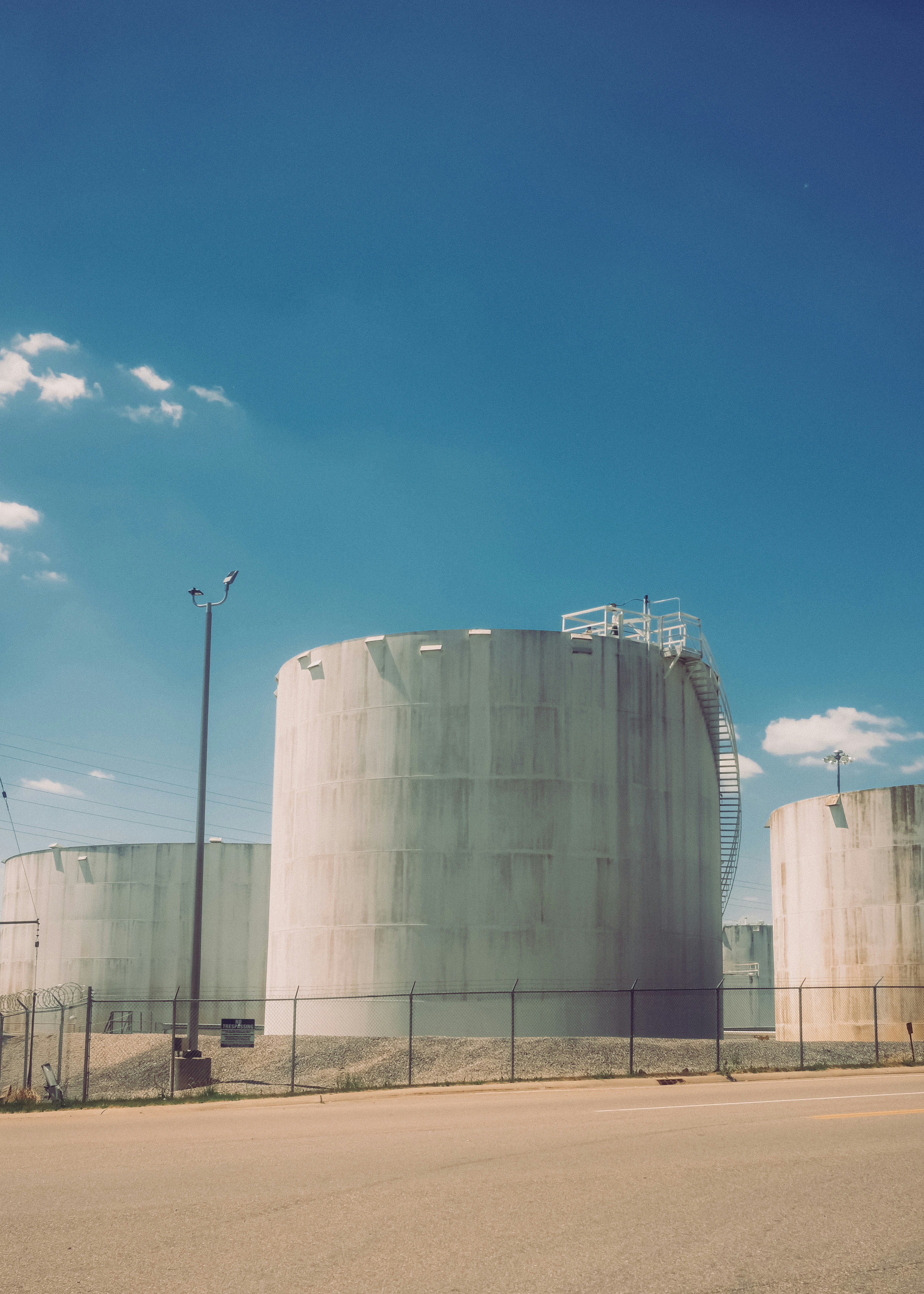 Industrial Giants Under a Wide Desert Sky