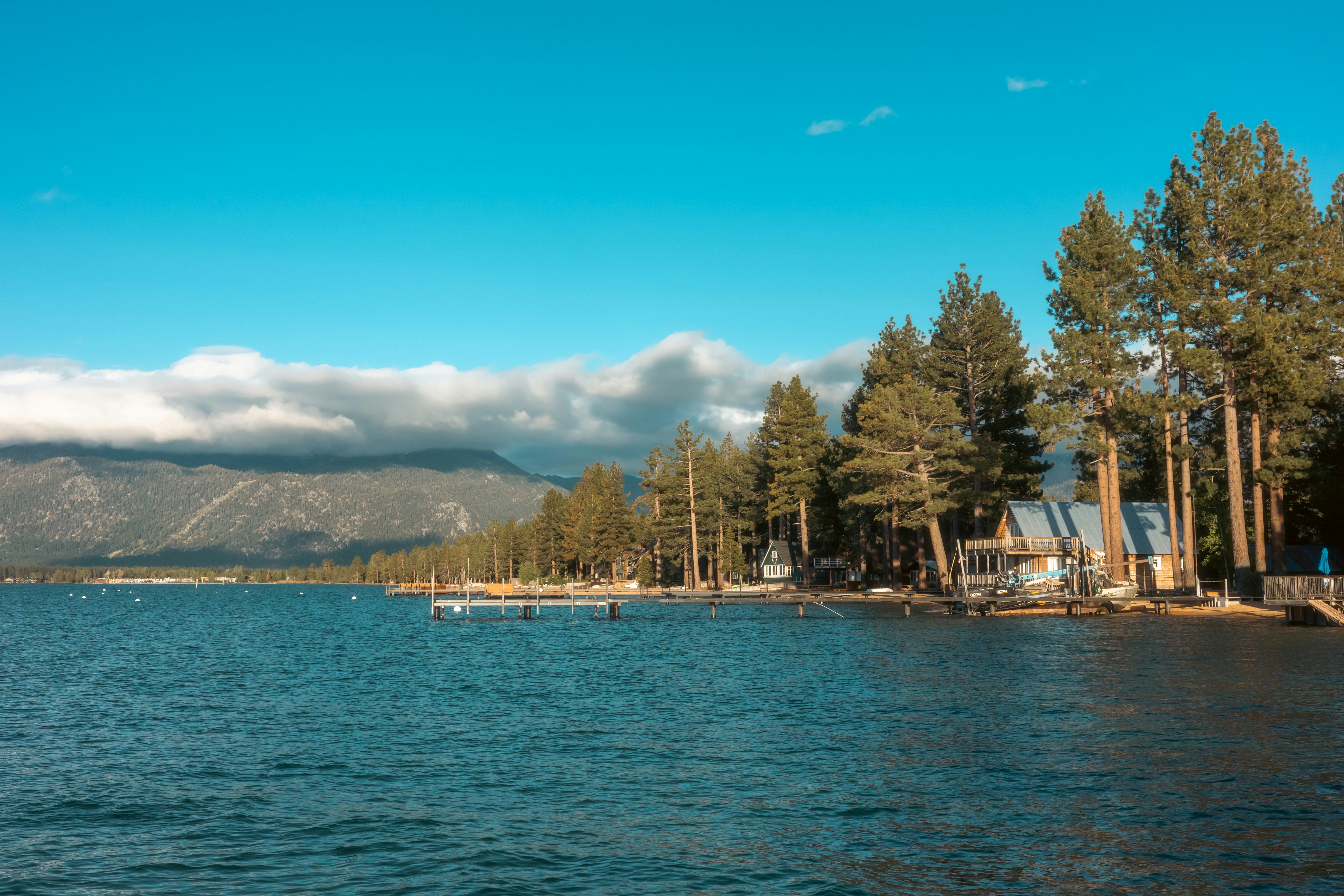 Lakeside Docks at Blue Hour