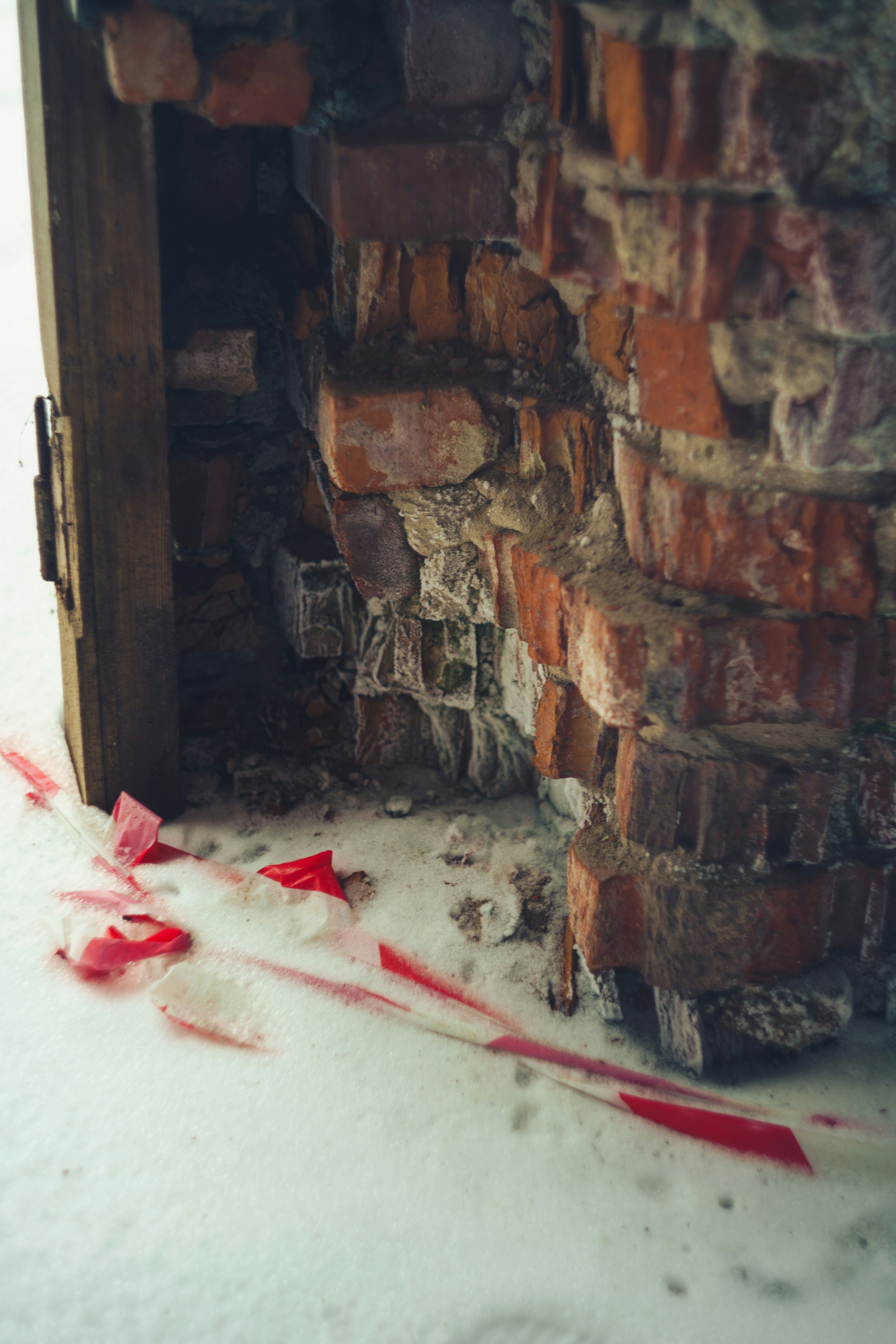 Winter Rubble at the Doorway