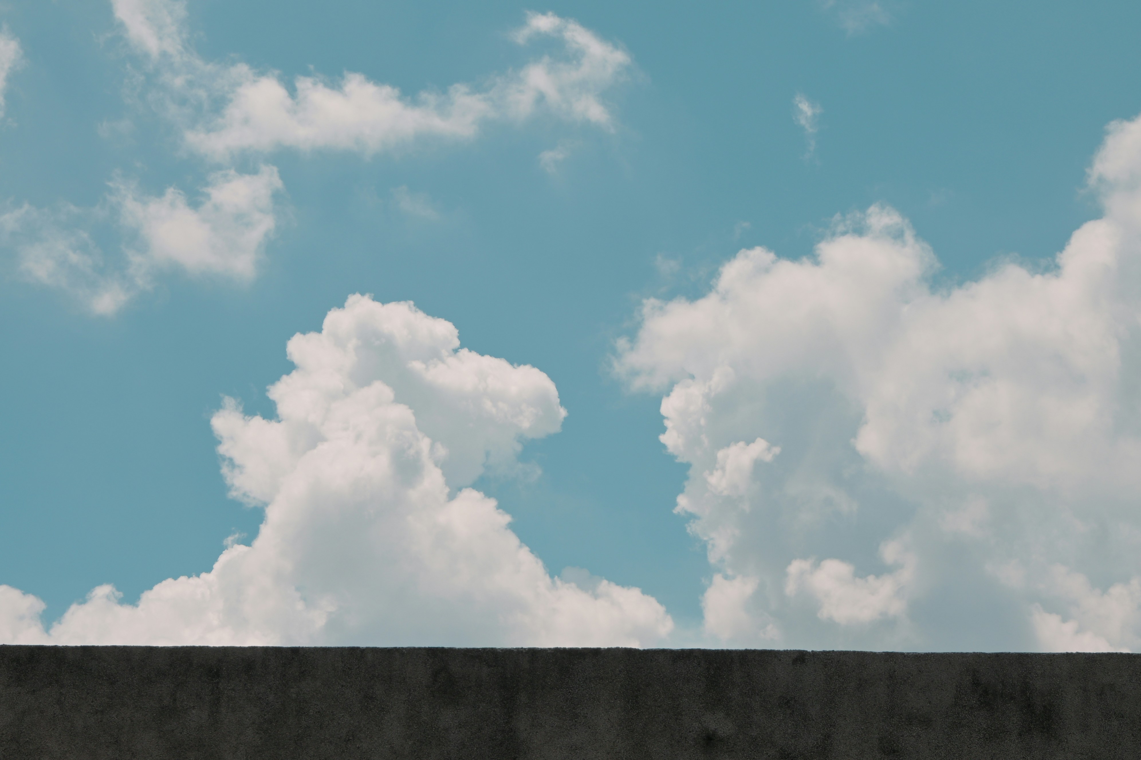 Cloudscape Above a Low Boundary