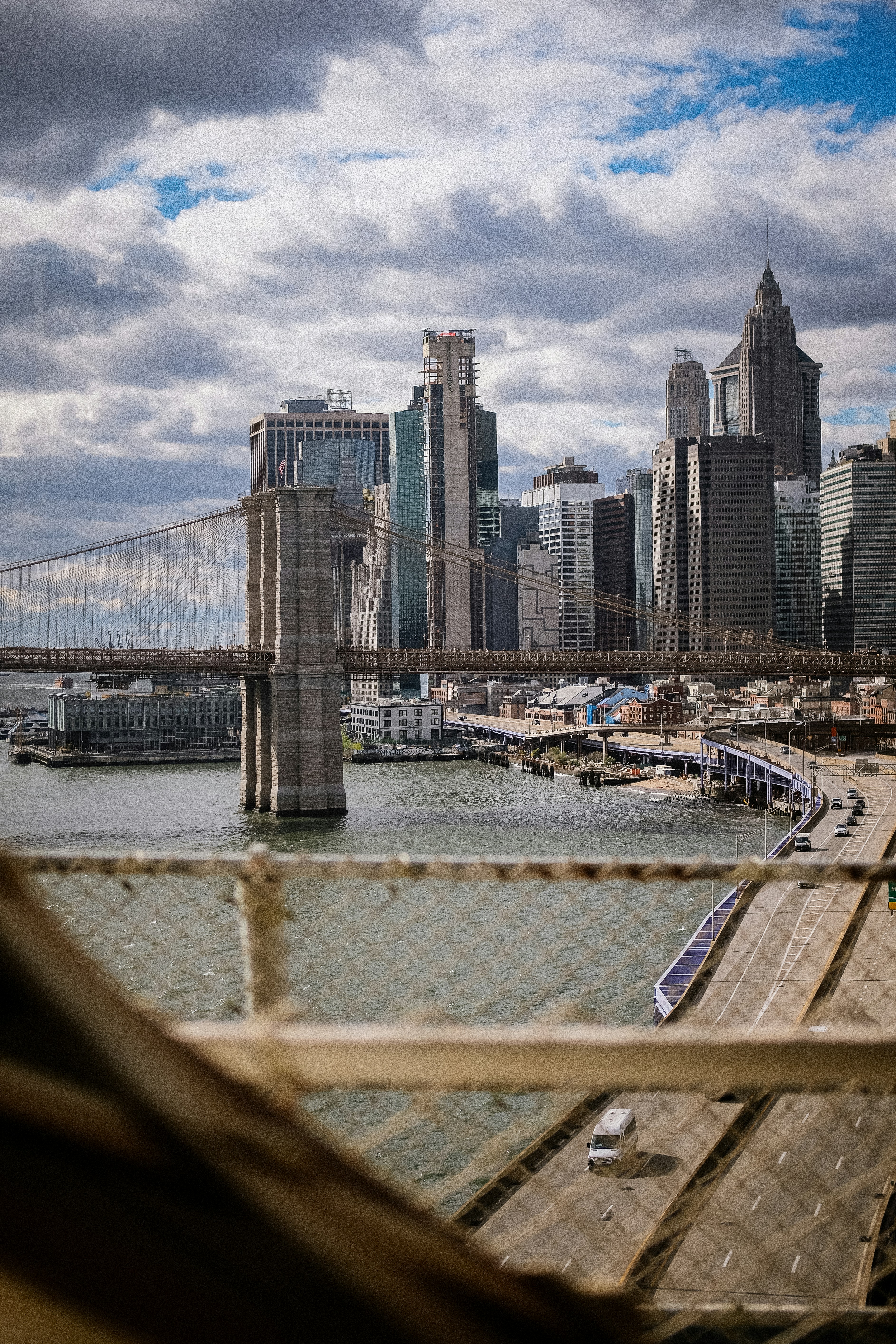 Brooklyn Bridge to the Skyline: A City Awakening Over the East River