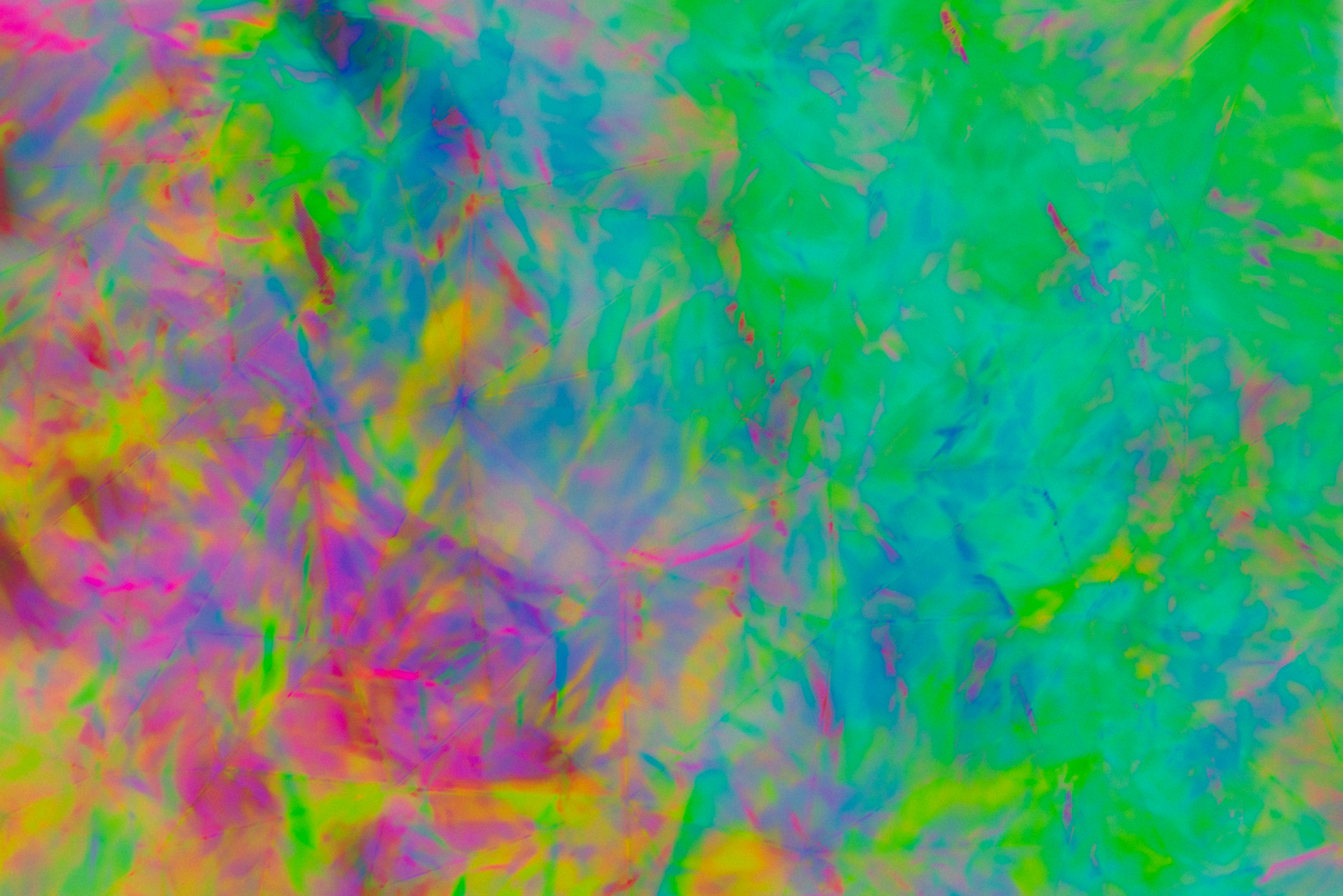 Chromatic Abstract: Whispers of Color in a Fiery Glow