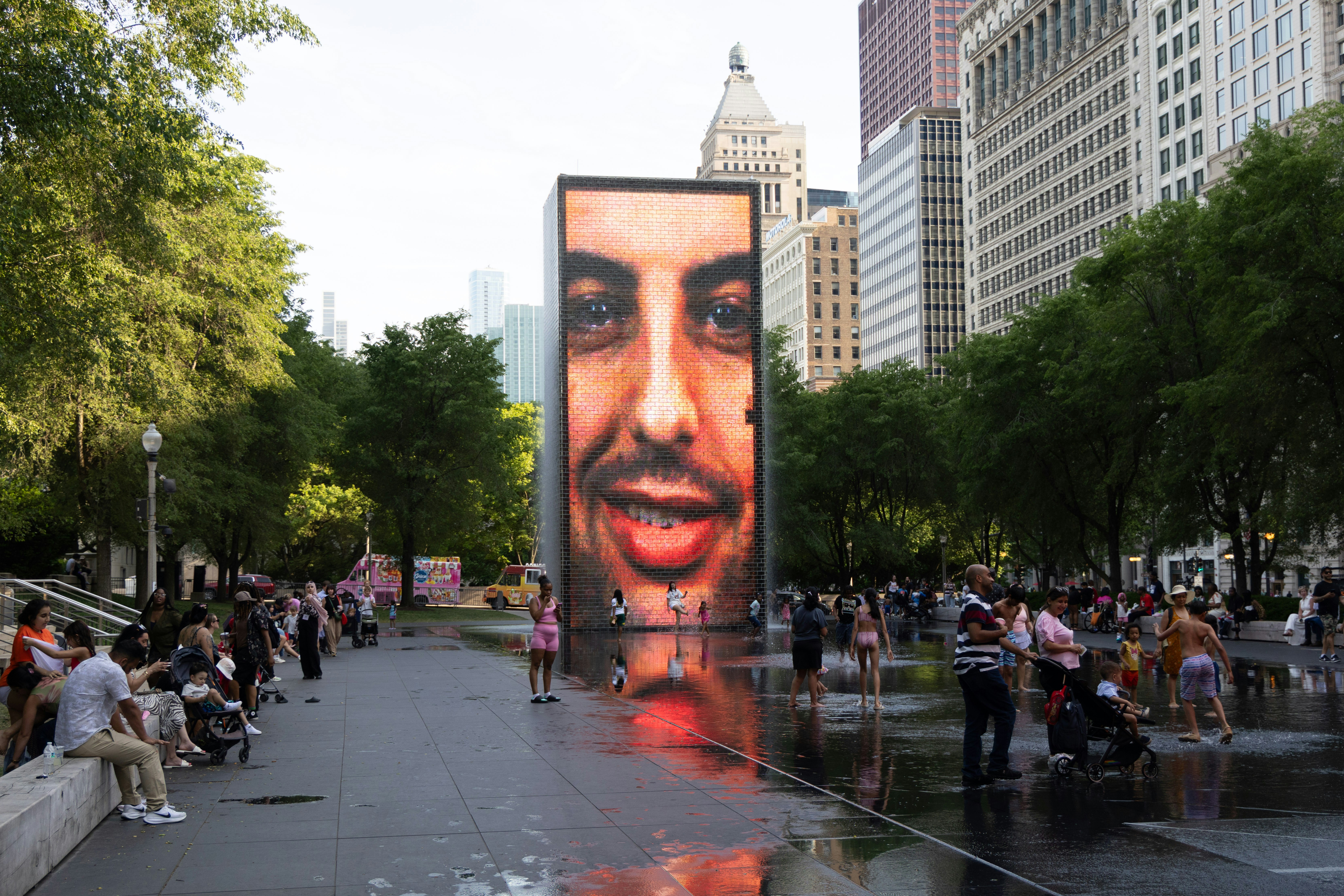 Art in the Park at Millennium Park
