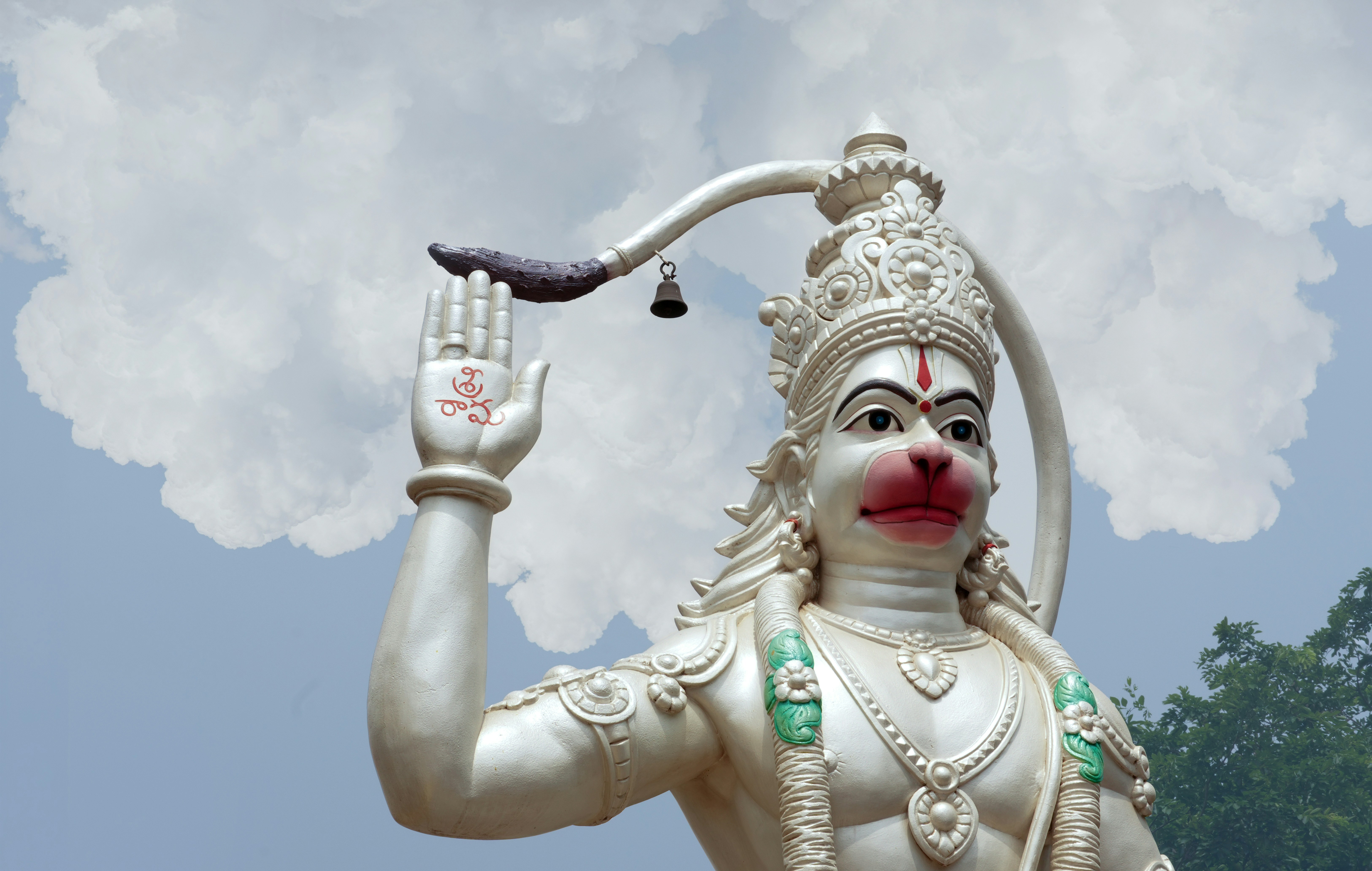 Raised Hand of the Gigantic Guardian