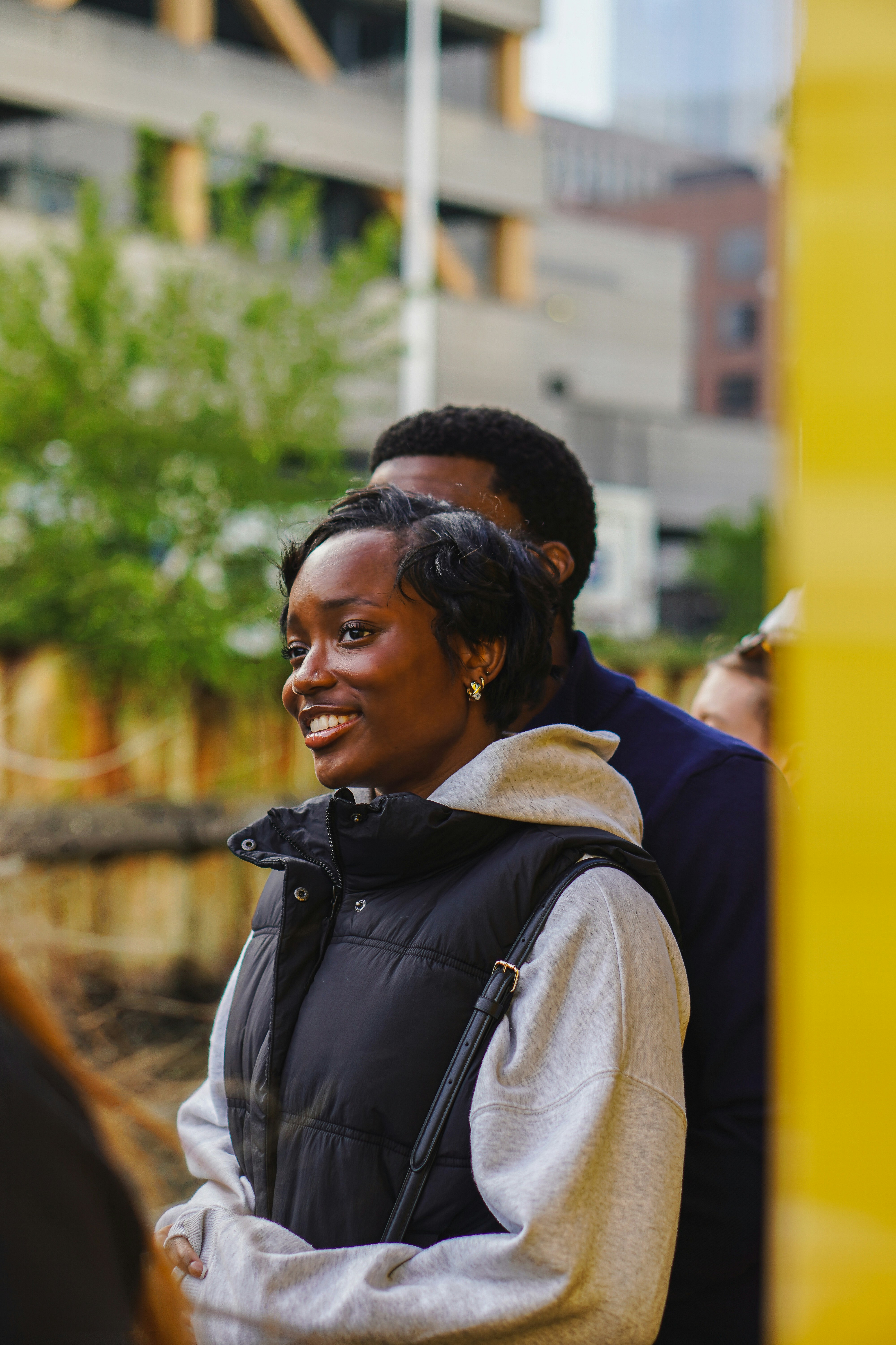 Joyful Overtones: A Moment in the City Portrait