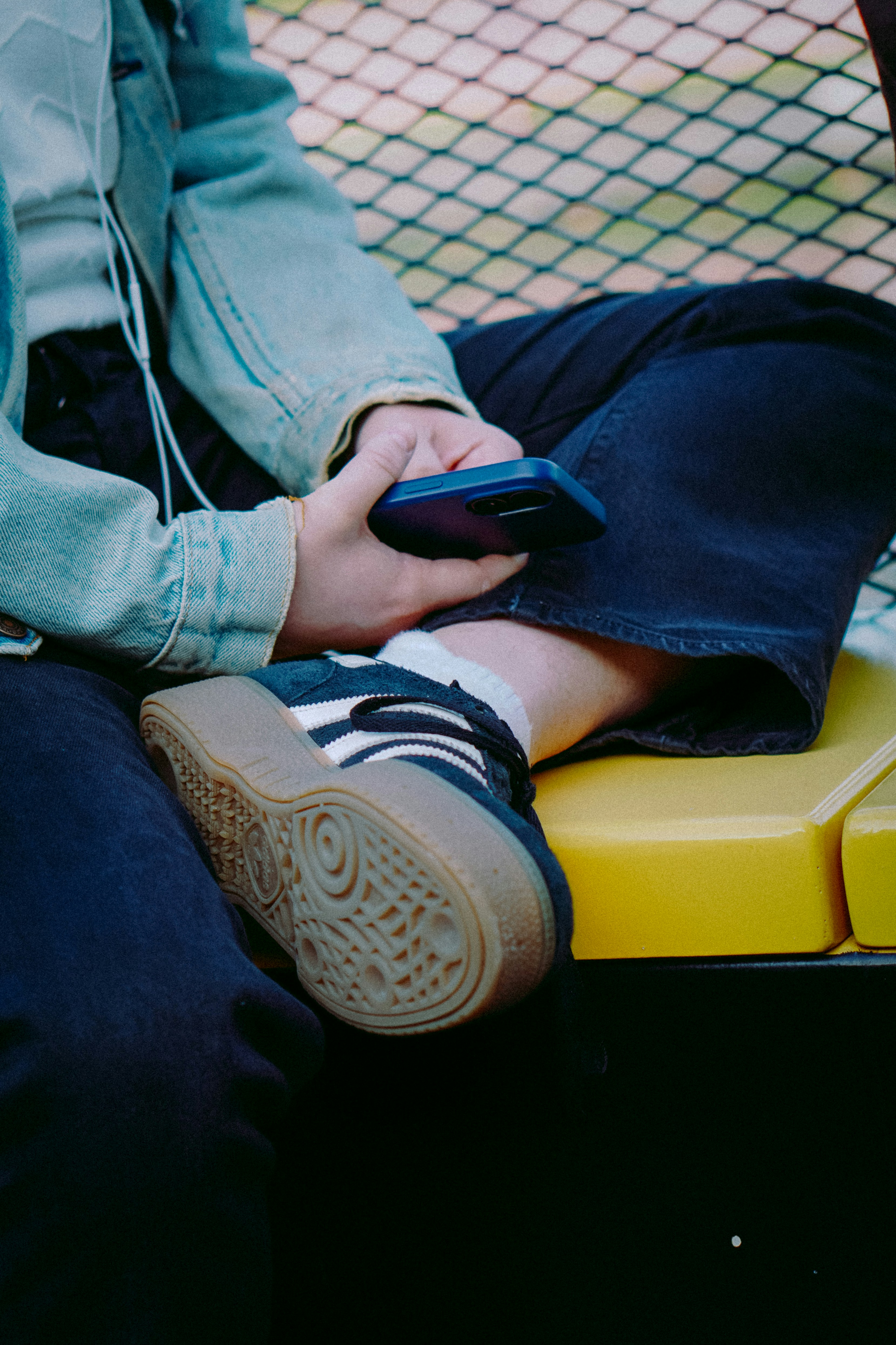Paused in a Park Bench Moment