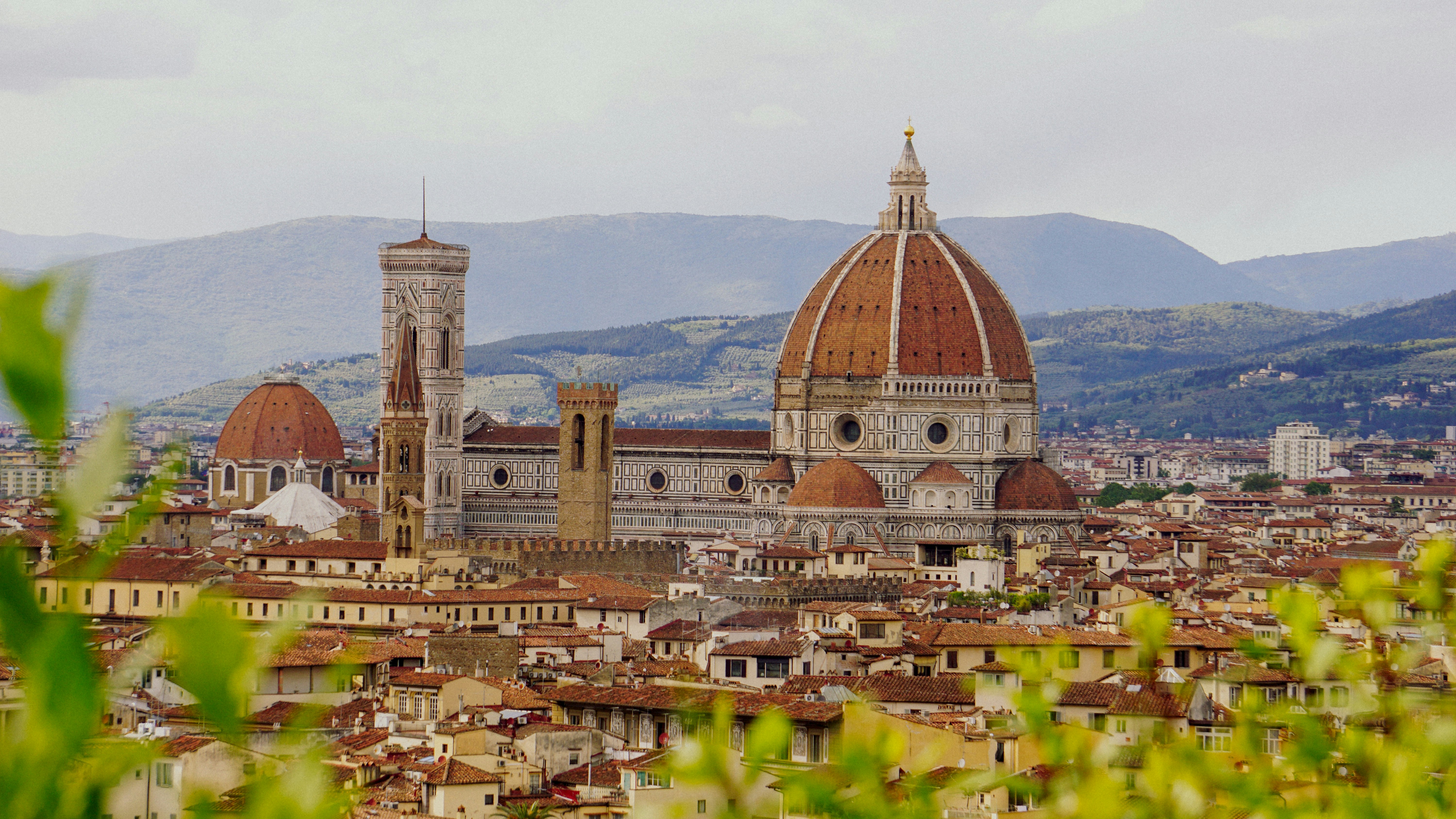 Florentine Dome Rising Over a Painted Sea of Rooftops