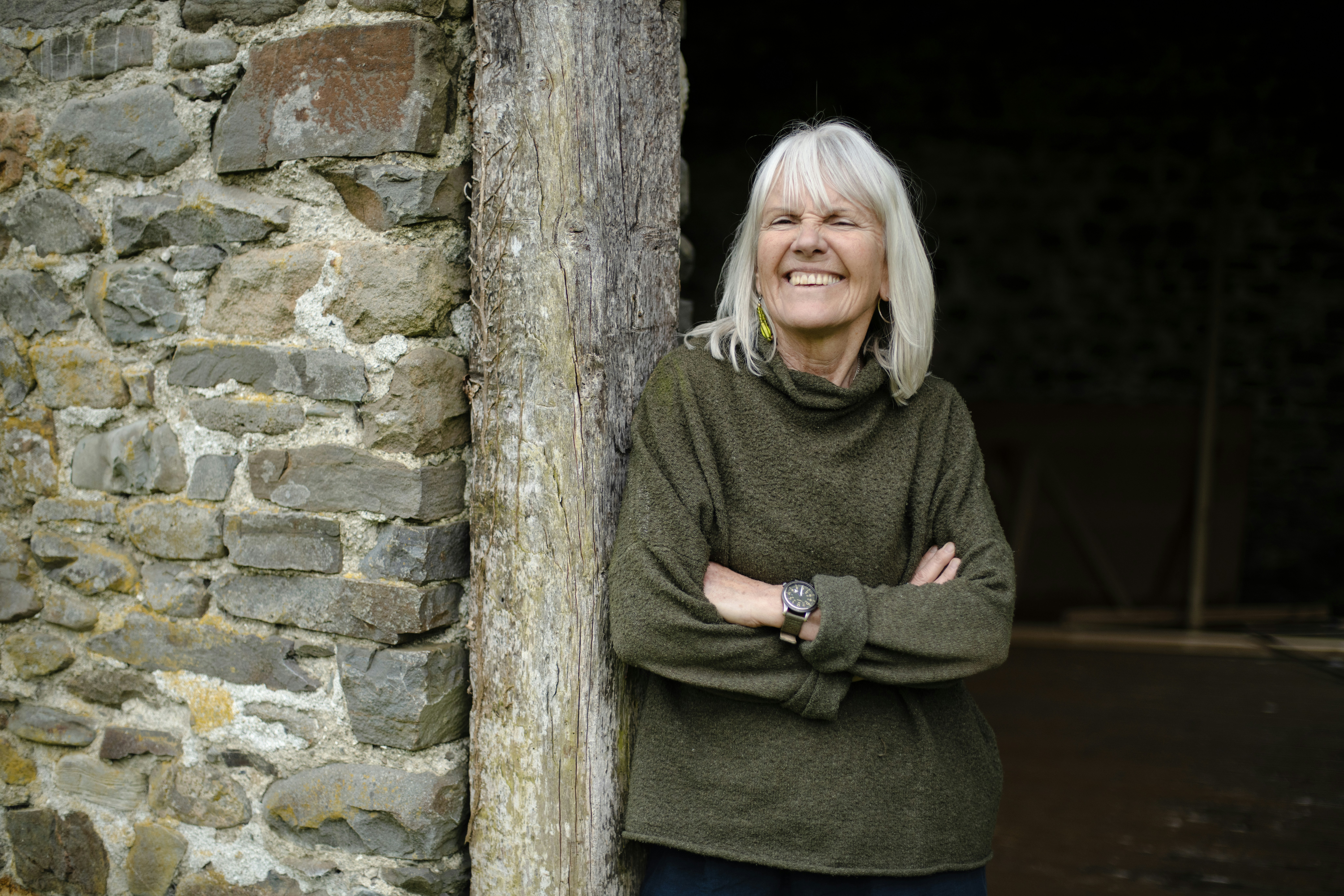 Old Stone Wall & Warm Heart: A Portrait in Quiet Resolve
