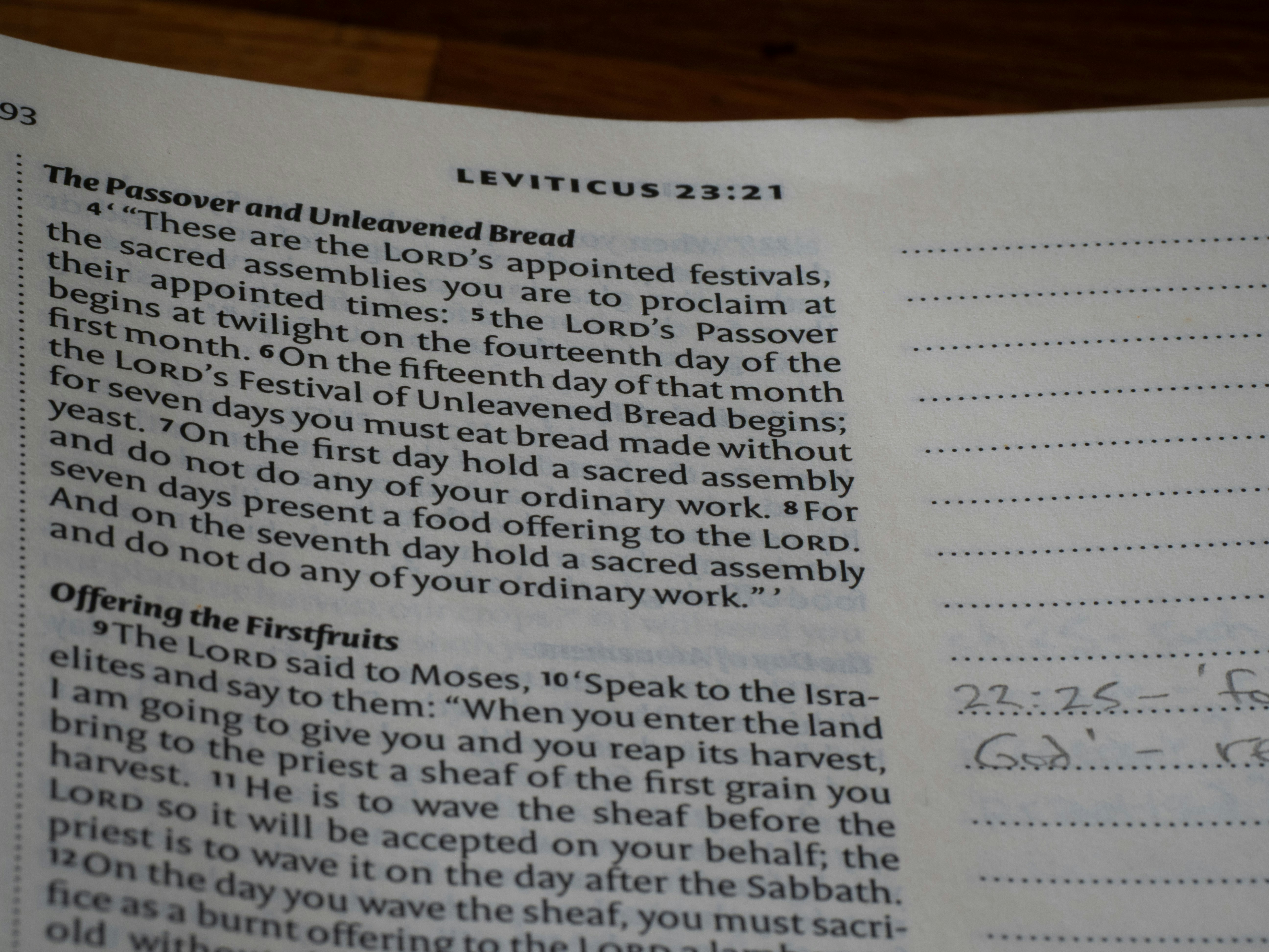 The Book of Leviticus