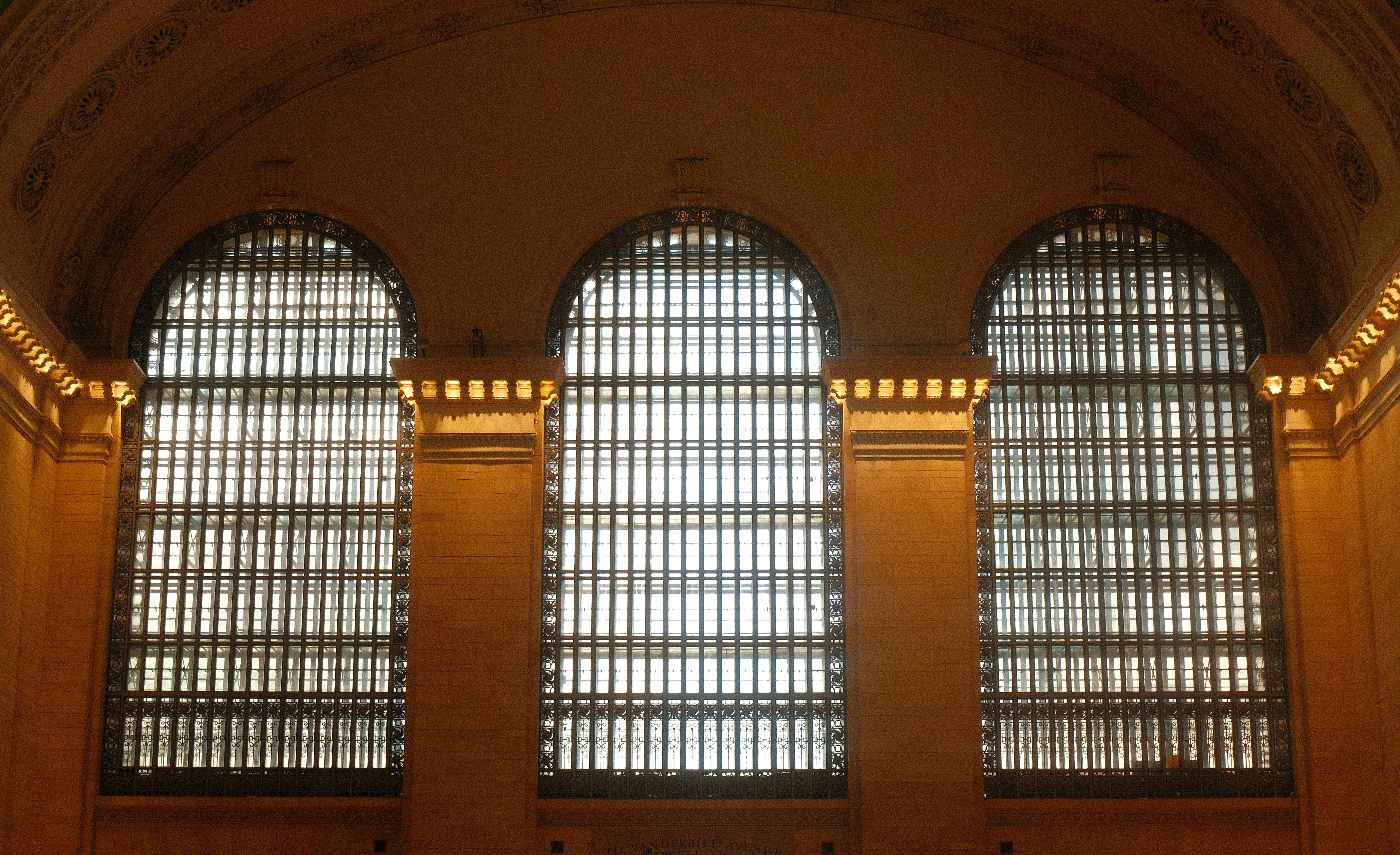 Sunlit Clerestories: Symmetry and Ironwork in an Arched Hall
