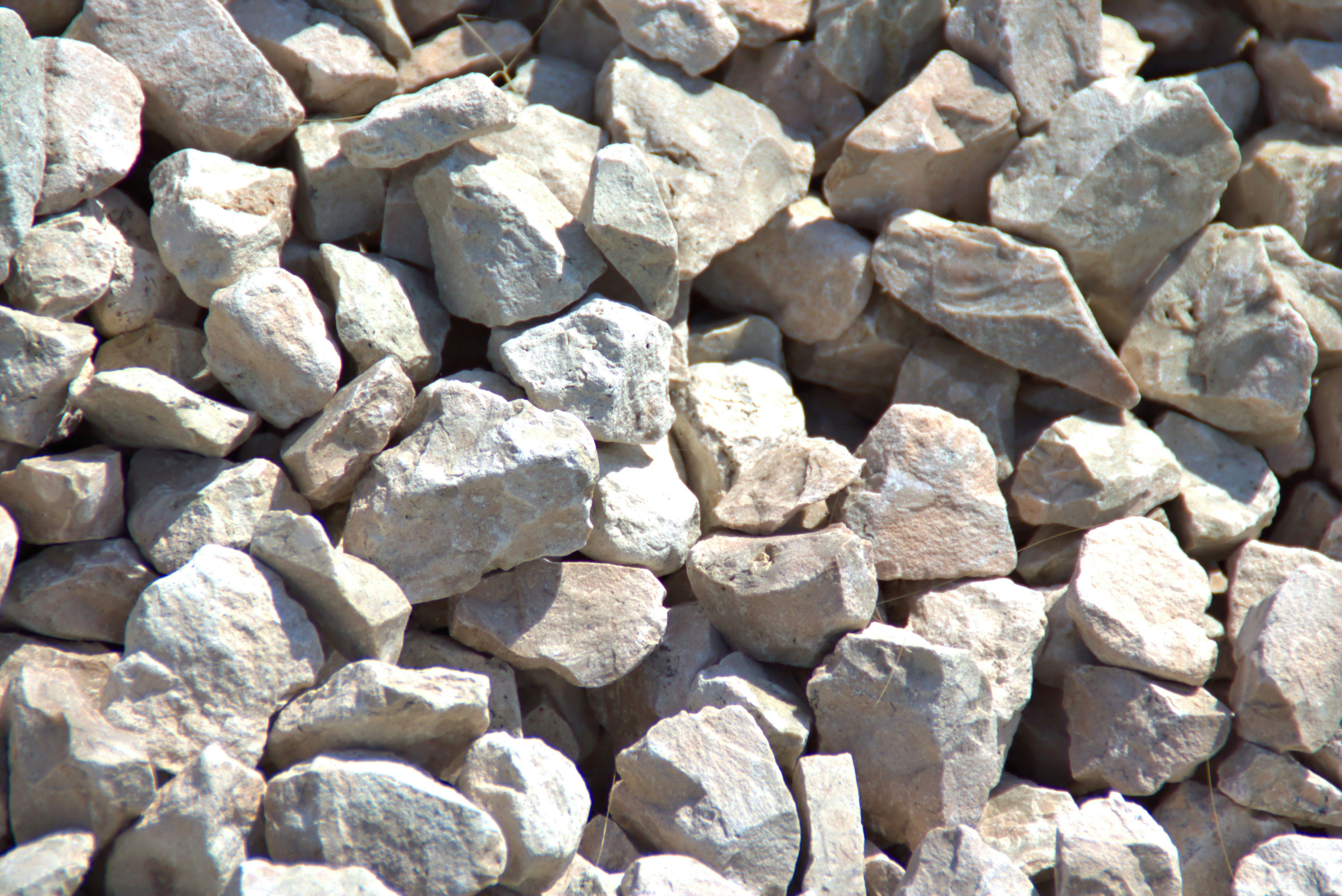 Granite Mosaic: Close-up of Weathered Pebbles