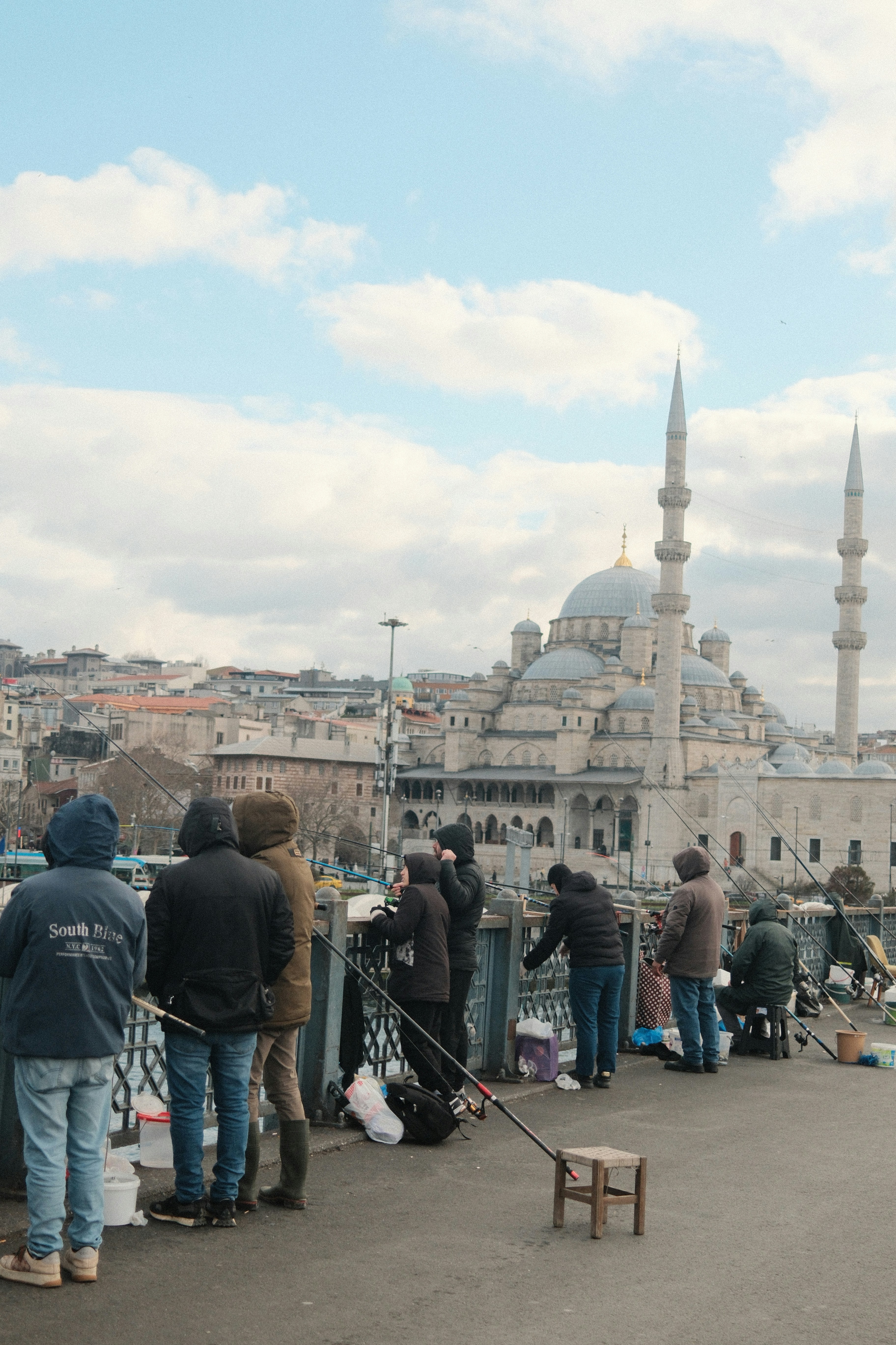 Mosaic of Viewers by the Suleymaniye Mosque