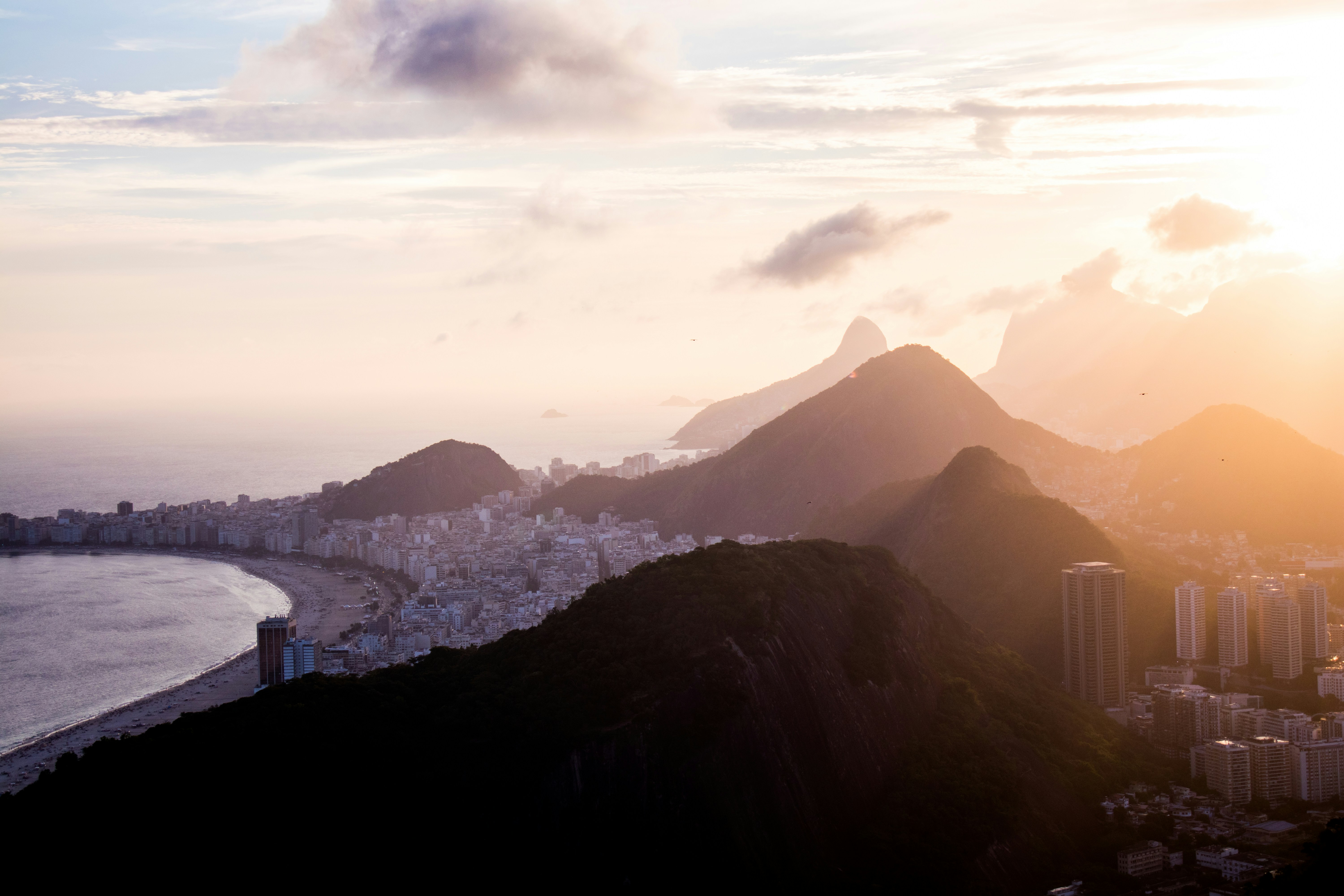 Sunset Over Rio’s Velvet Ridge