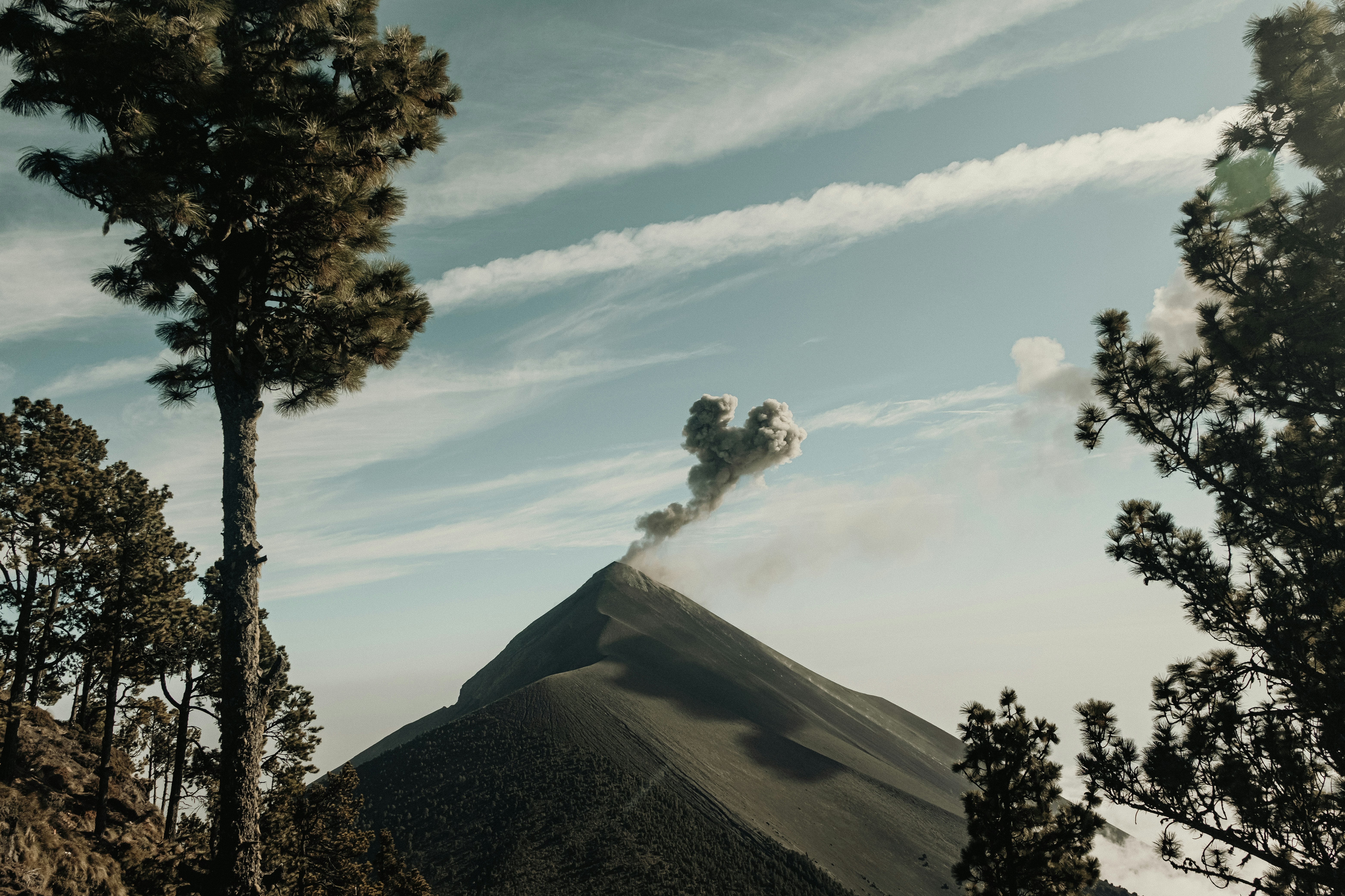 Volcano in Distant Silence