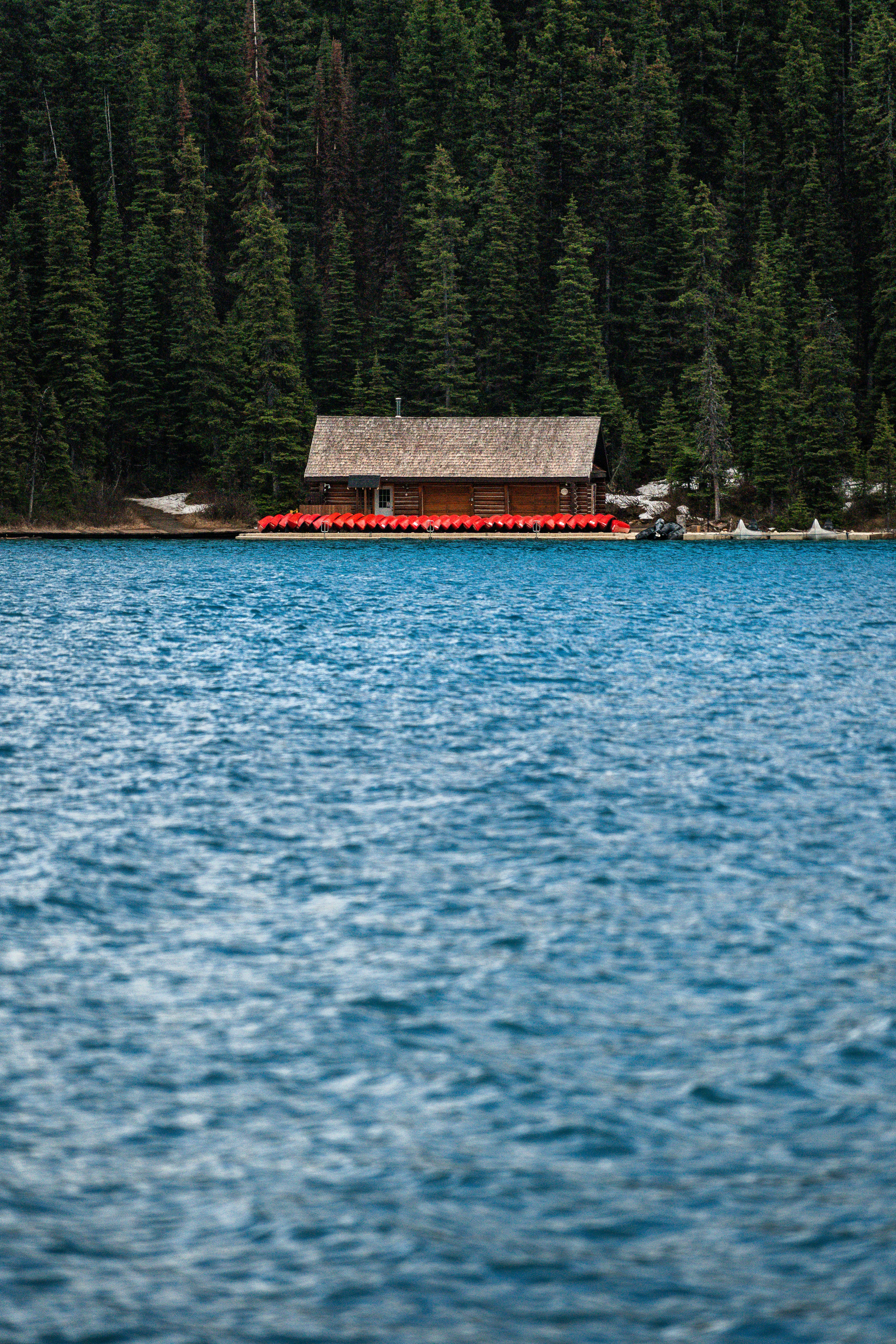 Lakeside Lodge Awaiting the Distant Canoe