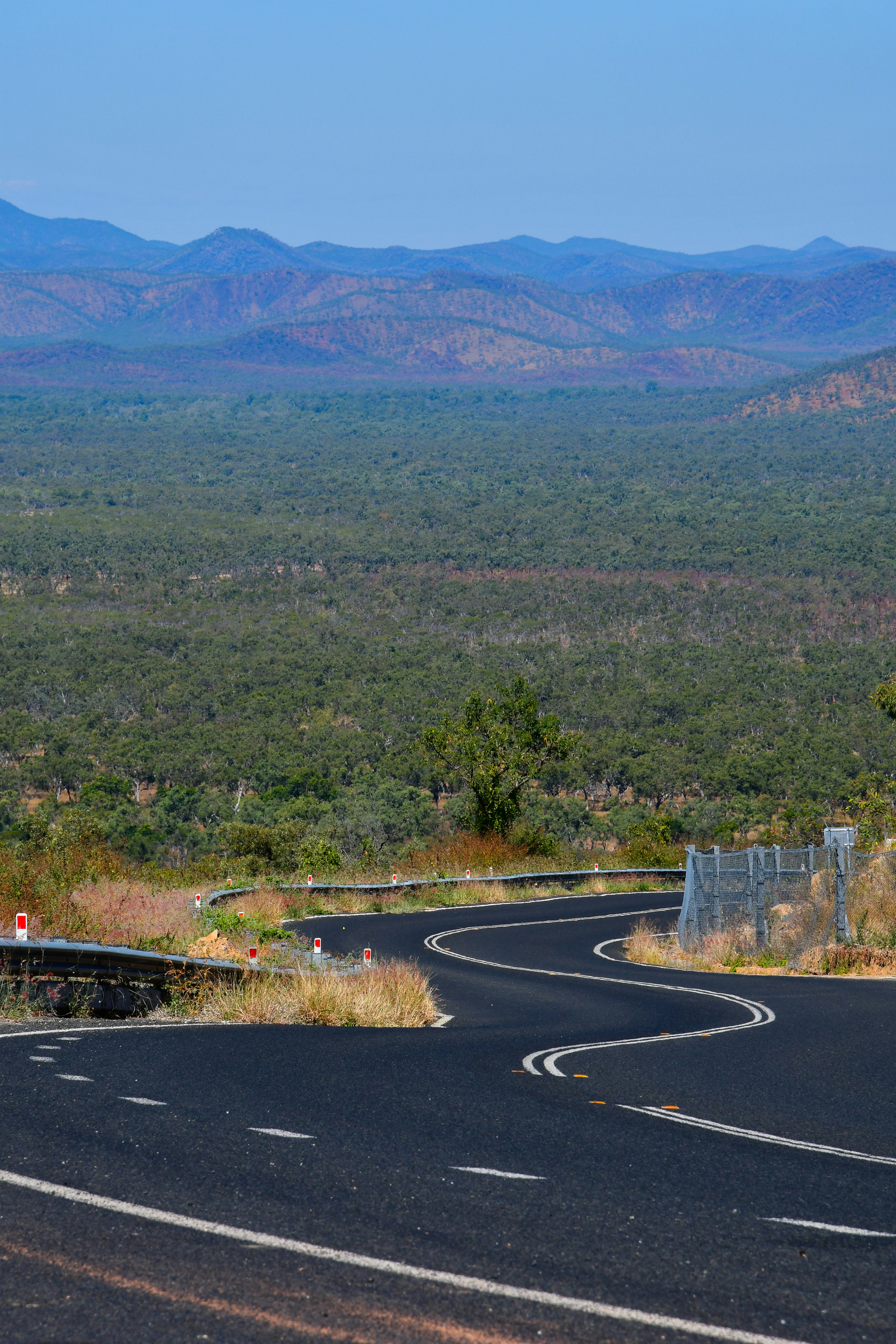 Desert Road Winding Toward the Blue Ridge