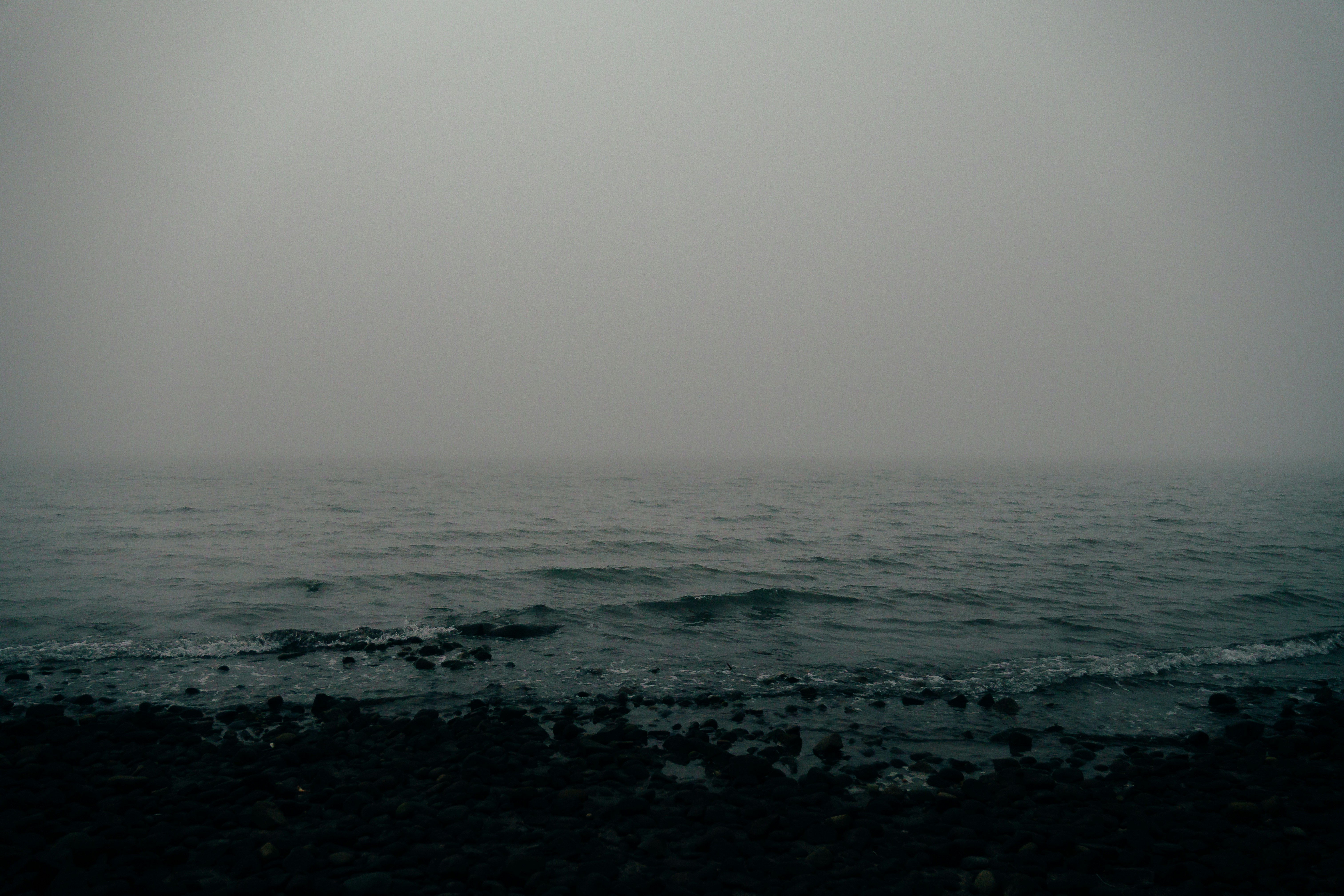 A calm seashore