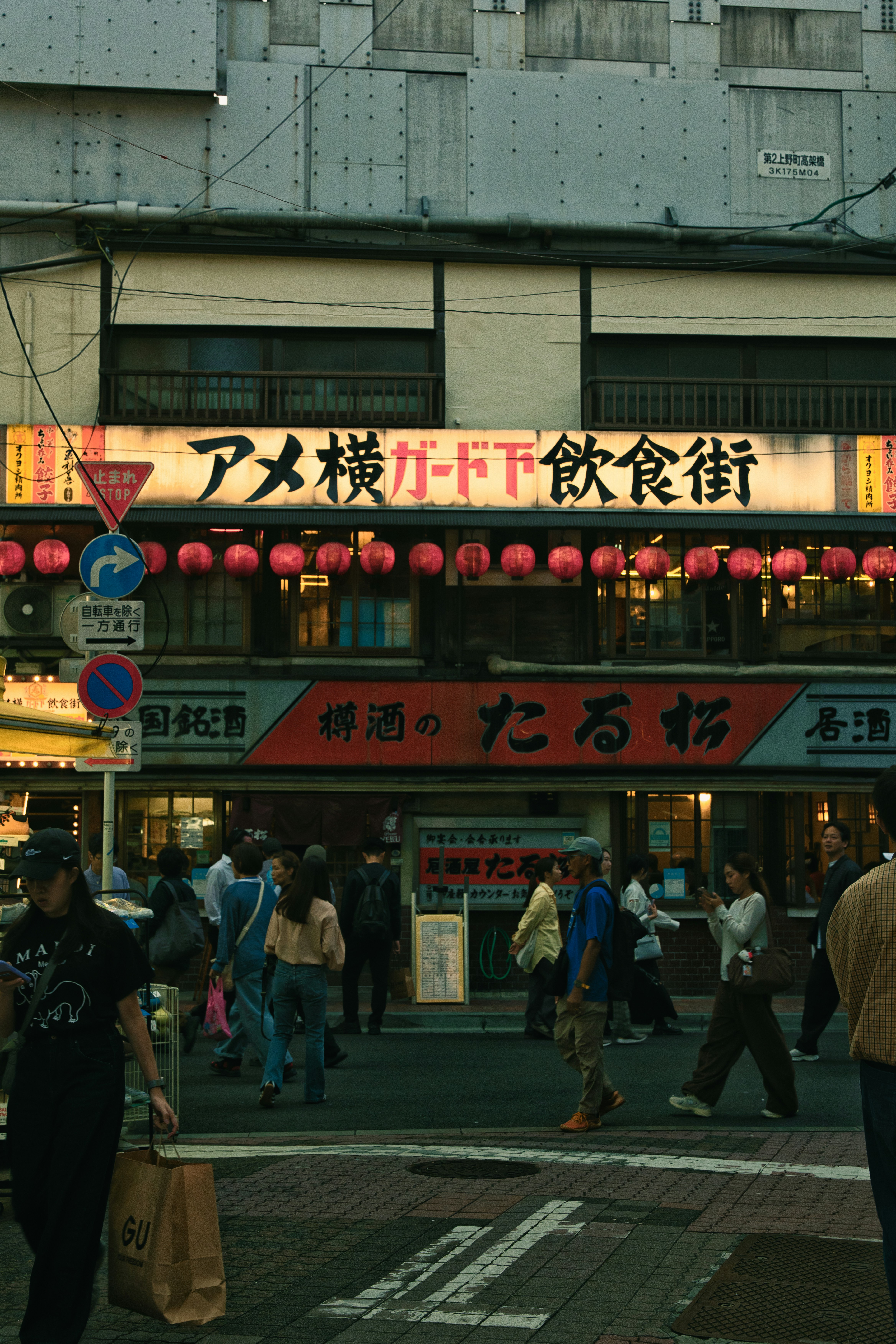 Neon Lanterns and Street Pulse on a Japanese Shopping Street
