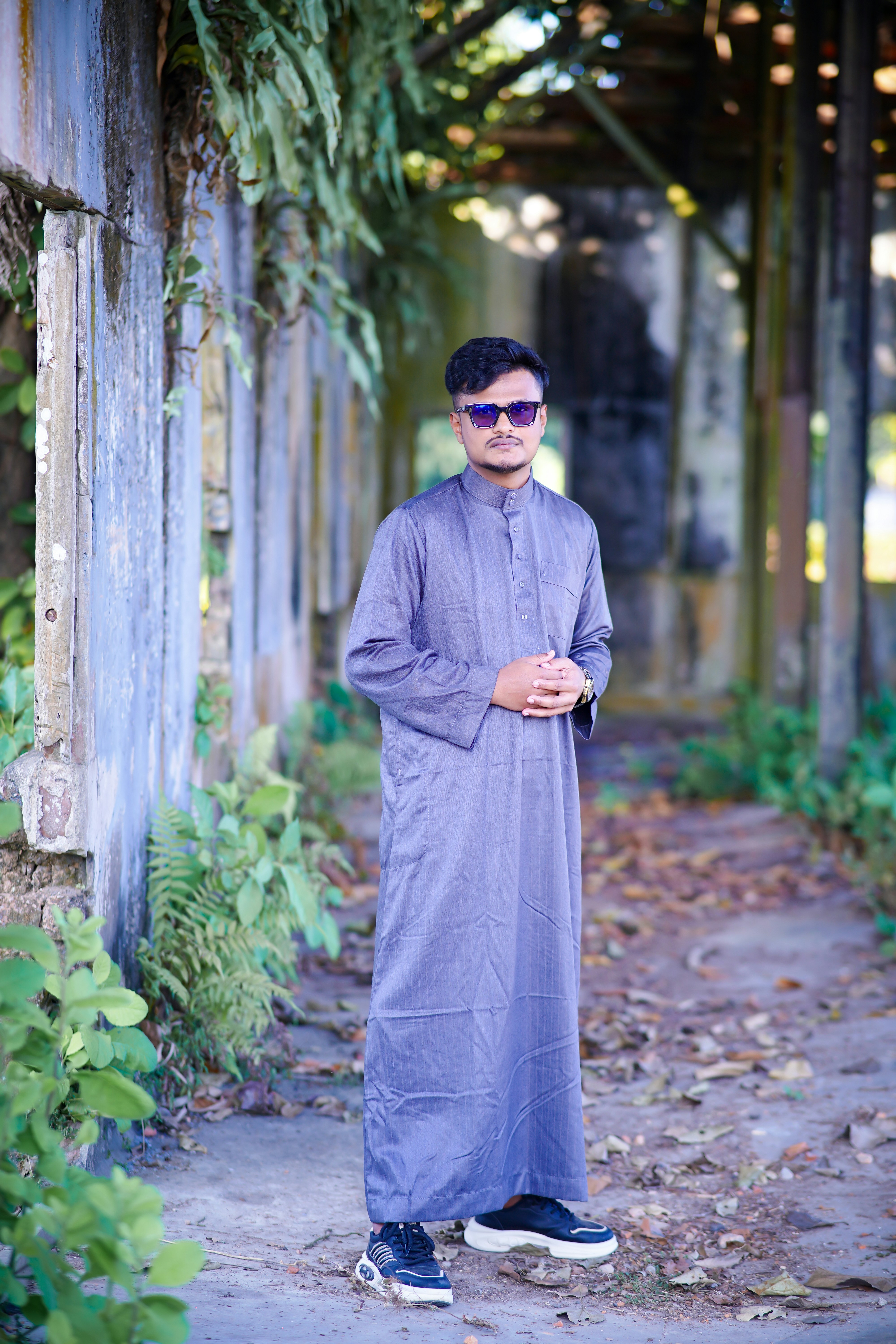 Gentleman in a Marbled Pathway