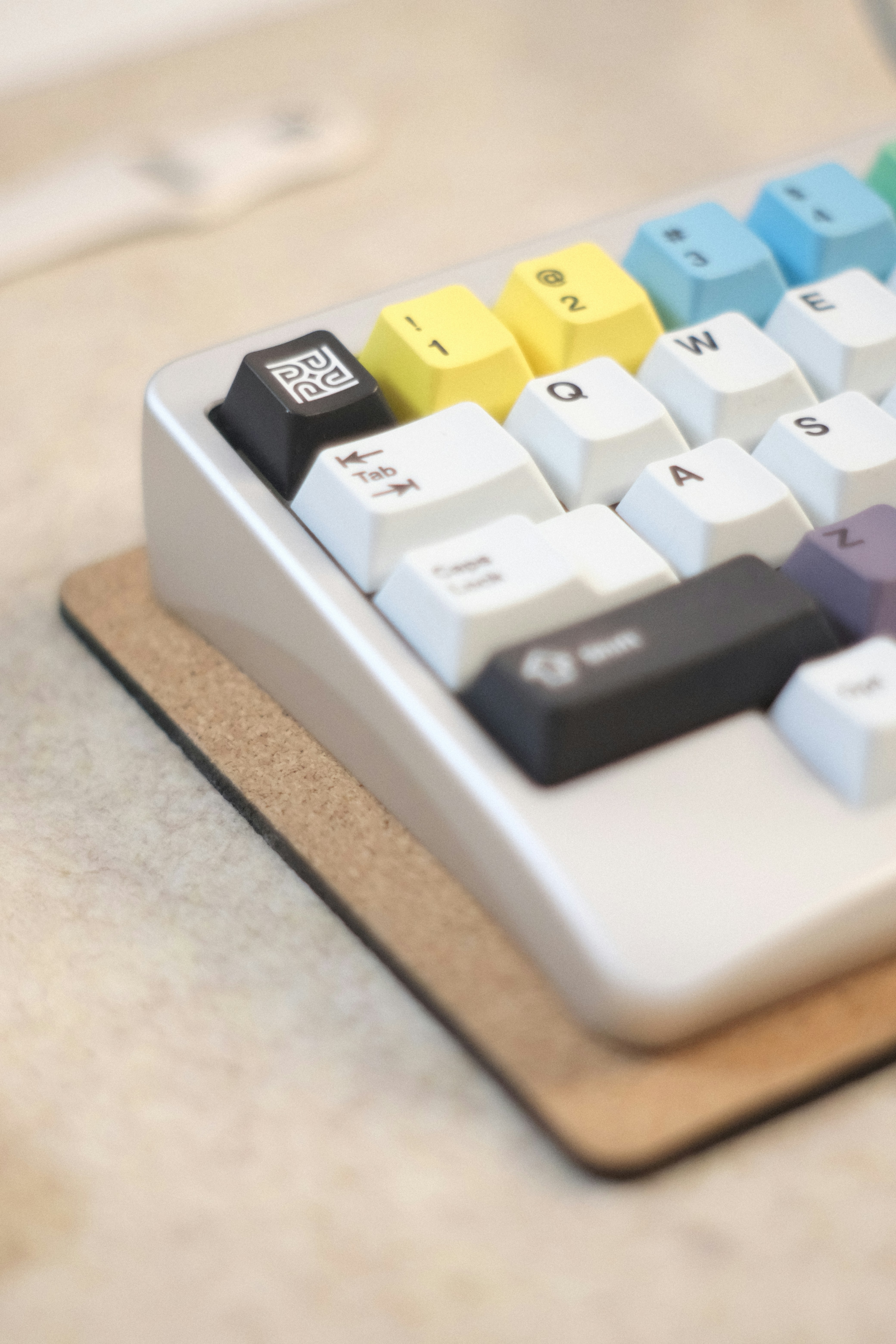Pastel Keys, Focused Craft: A Boutique Keyboard Close-Up