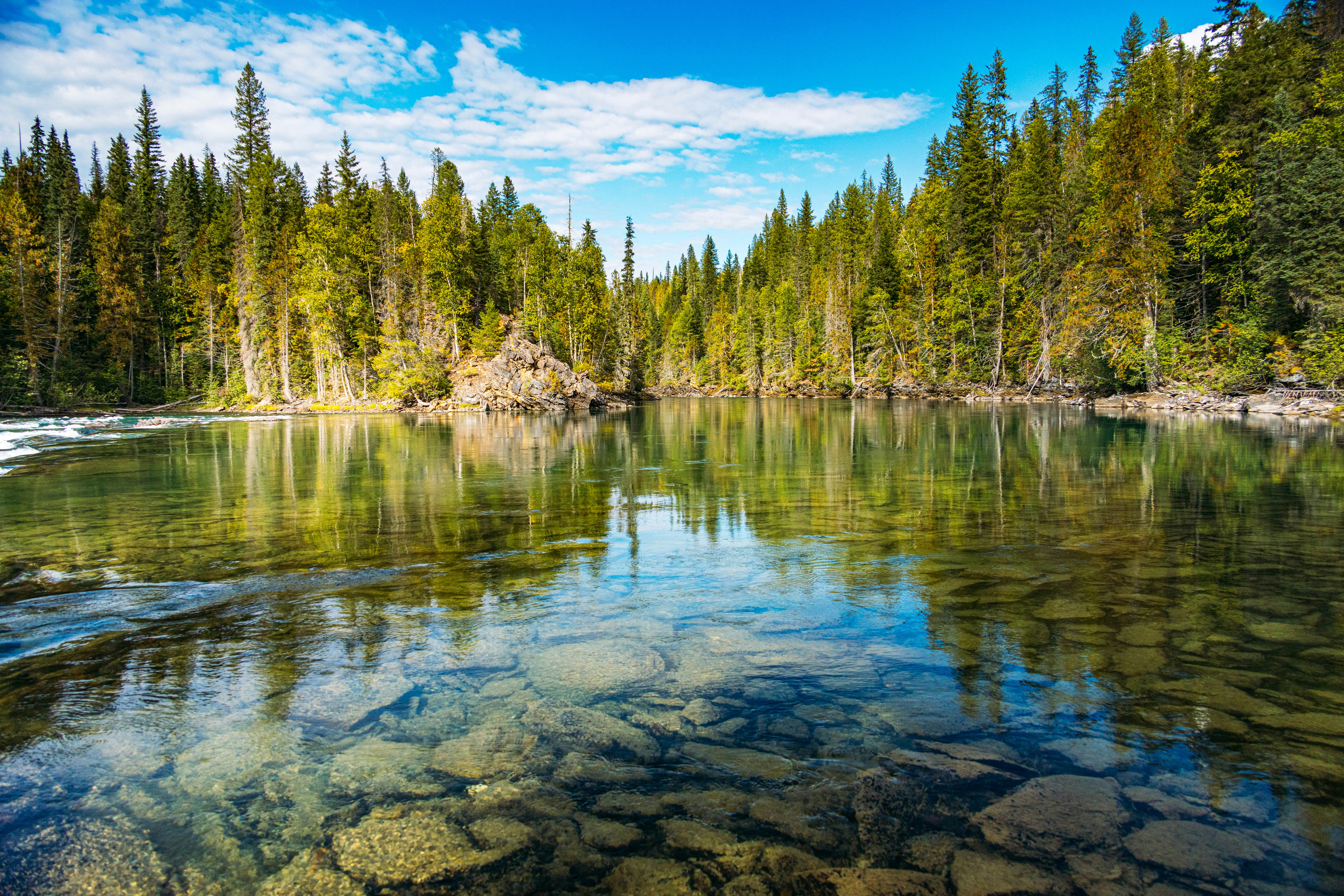 Crystal River Mirror: A Night-Above, Glass-Within
