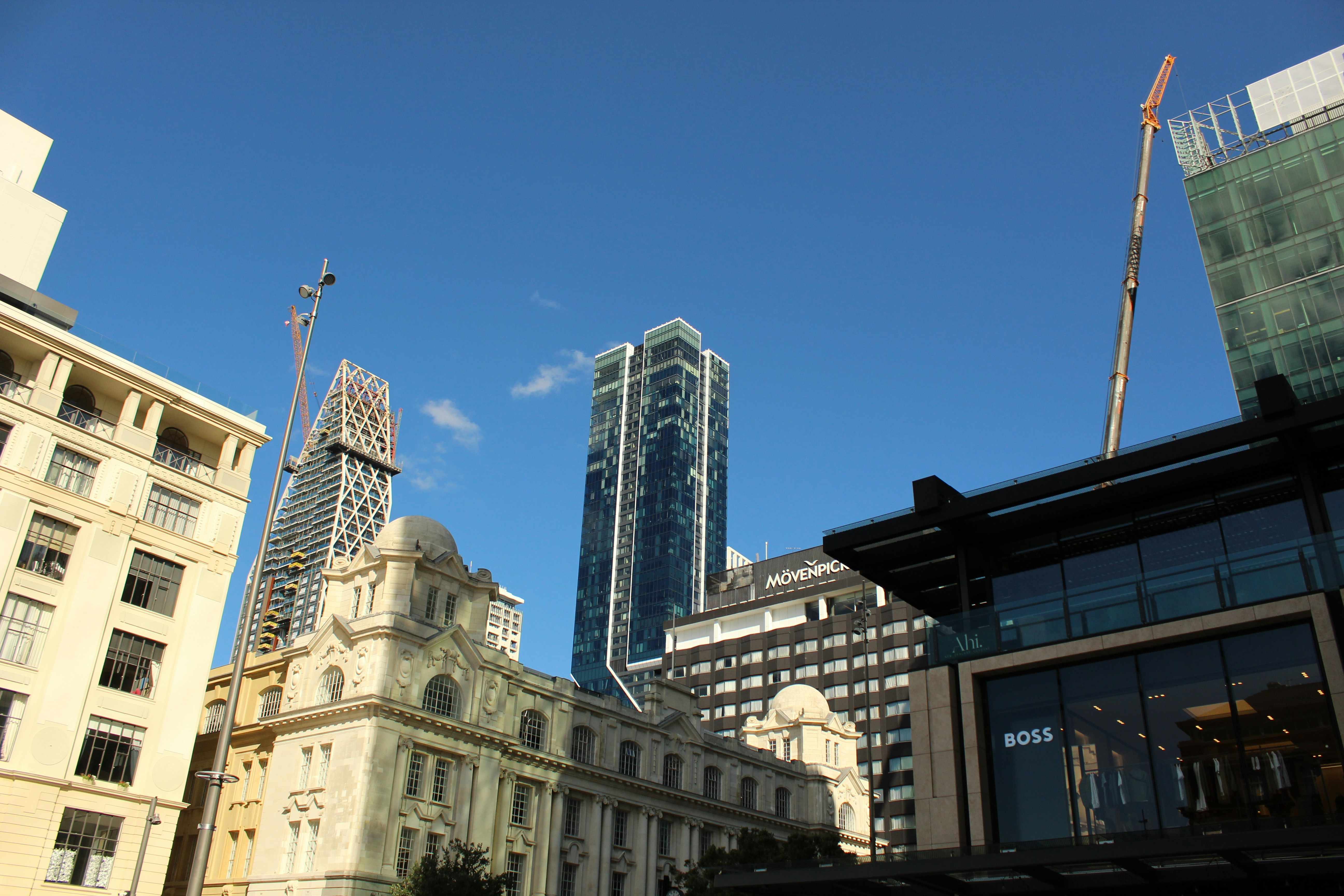Skyline Ballet: Historic Facades Meeting Modern Glass