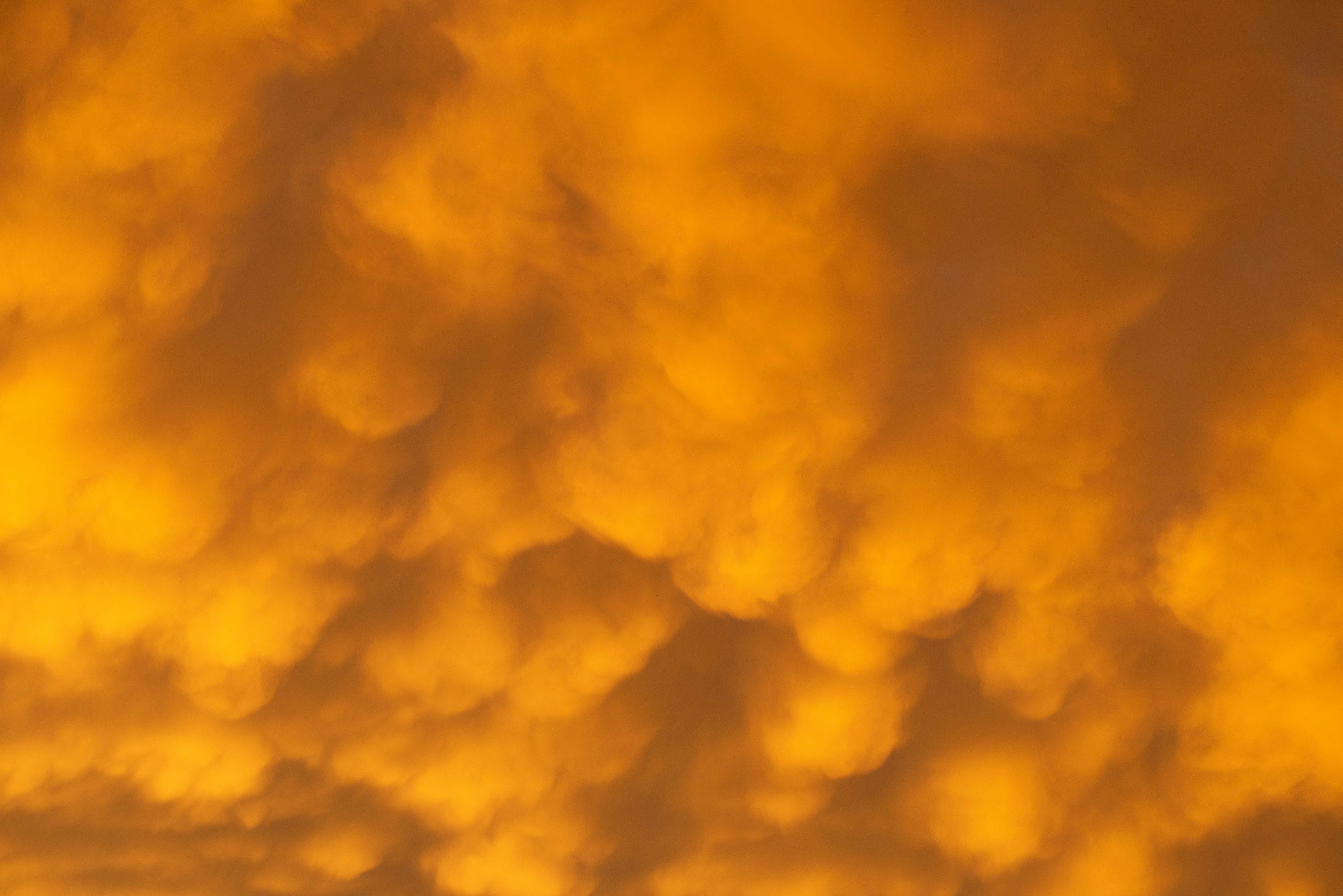 Amber Cathedral: Clouds of Fire Over the Horizon