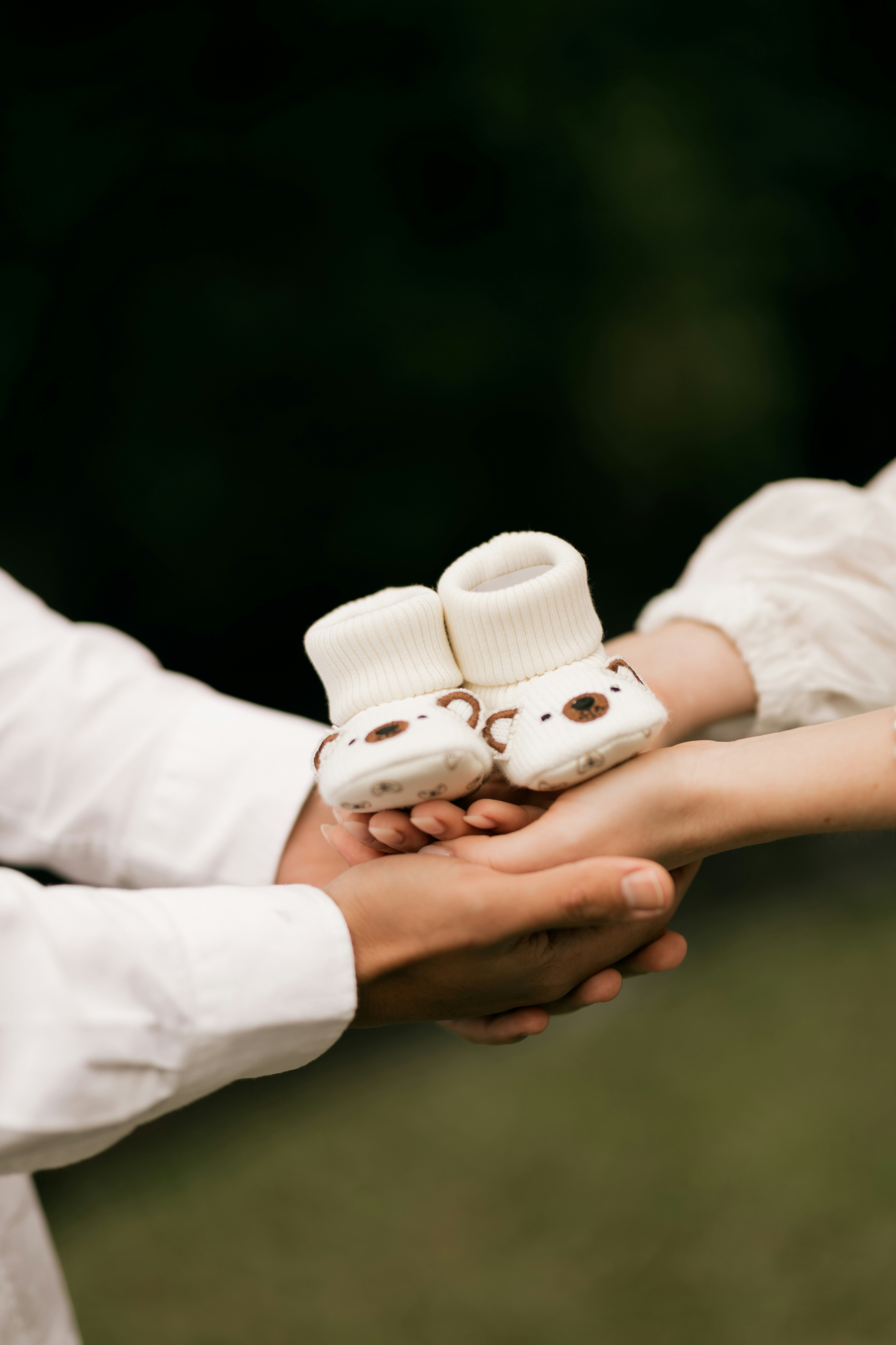 Tiny Bear Slippers, Big Heart: Shared Joy in a Gentle Handhold