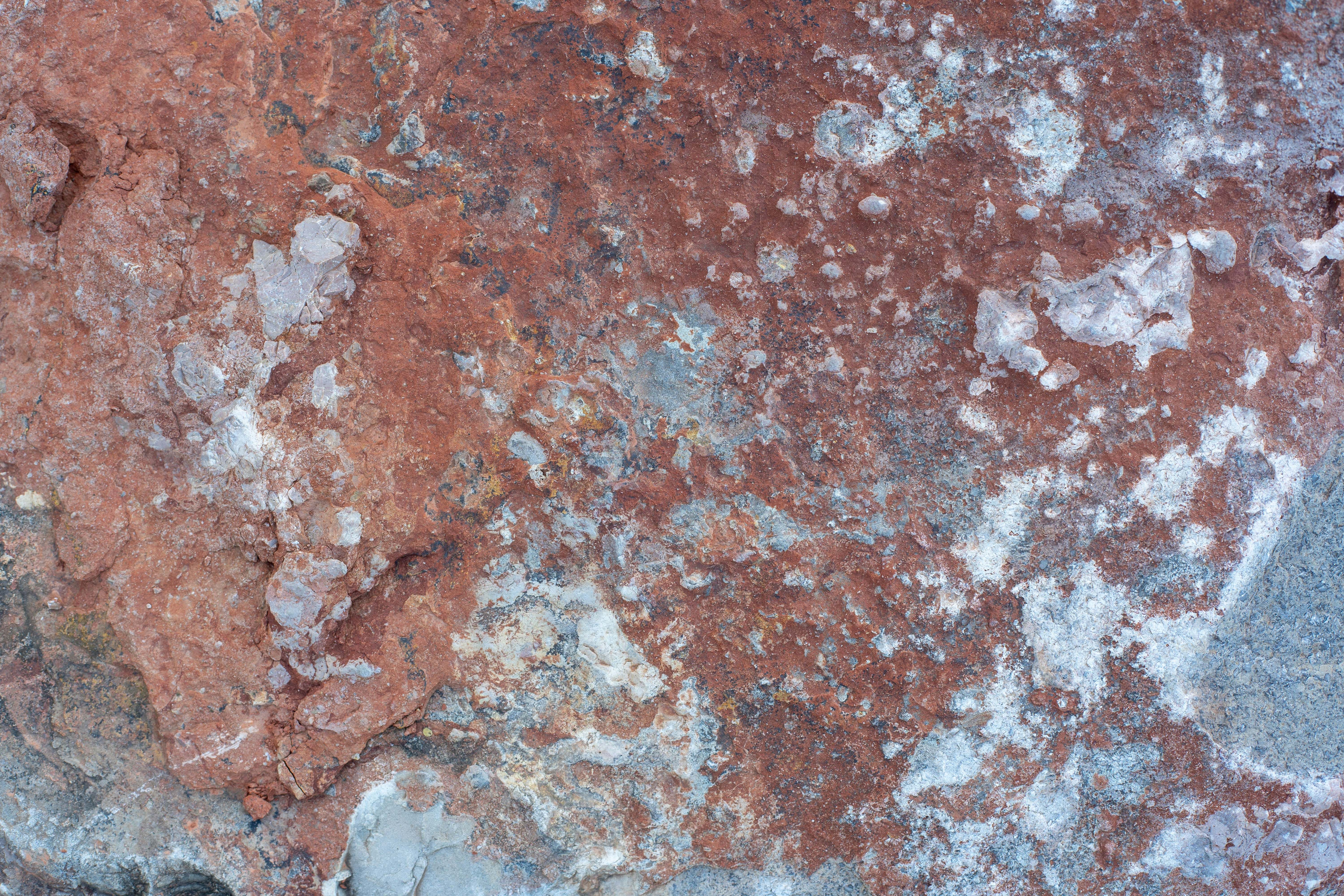 Rust and Stone Mosaic: A Weathered Rock Palette