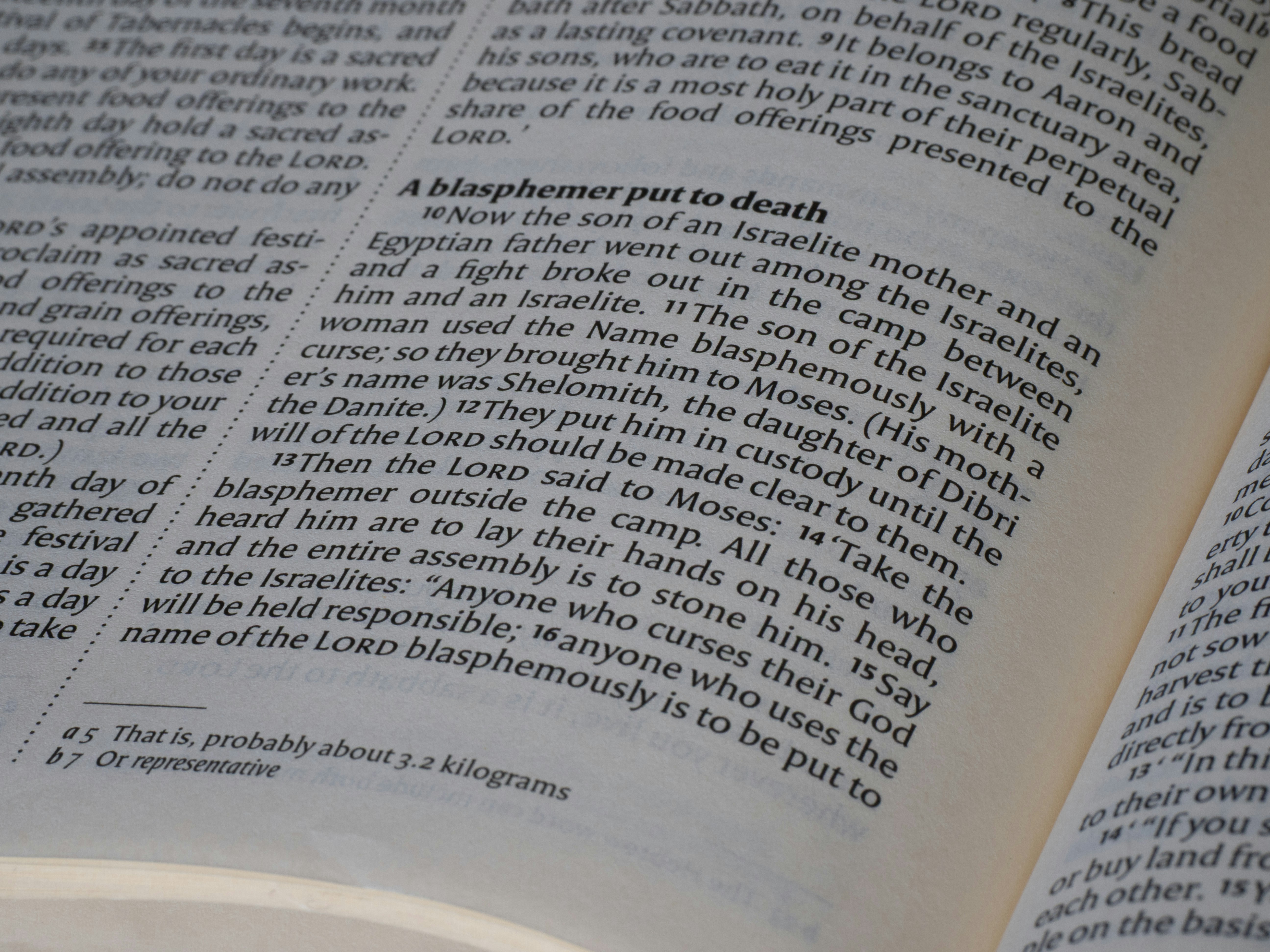 The Book of Leviticus