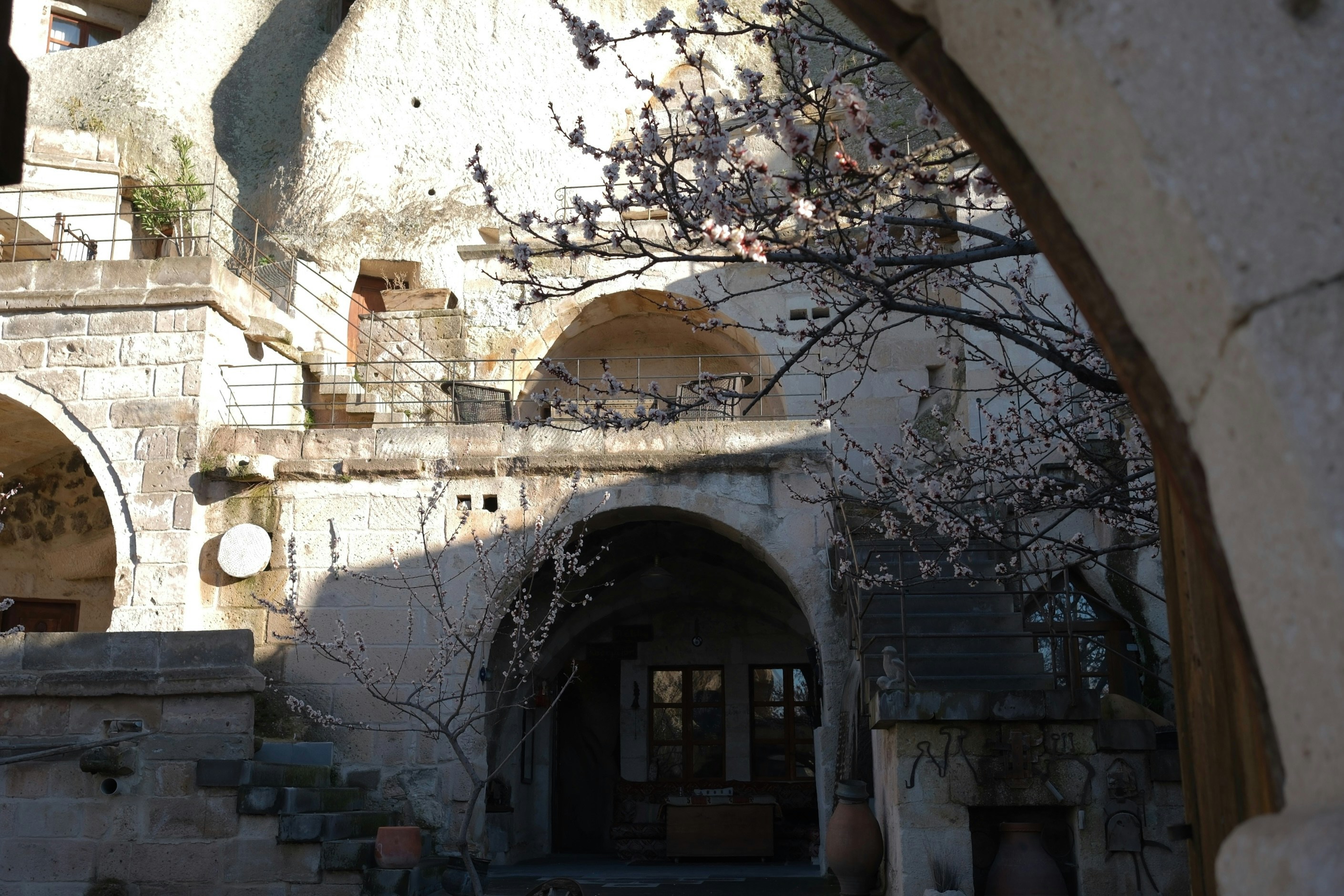 Archway Over Expo Courtyard