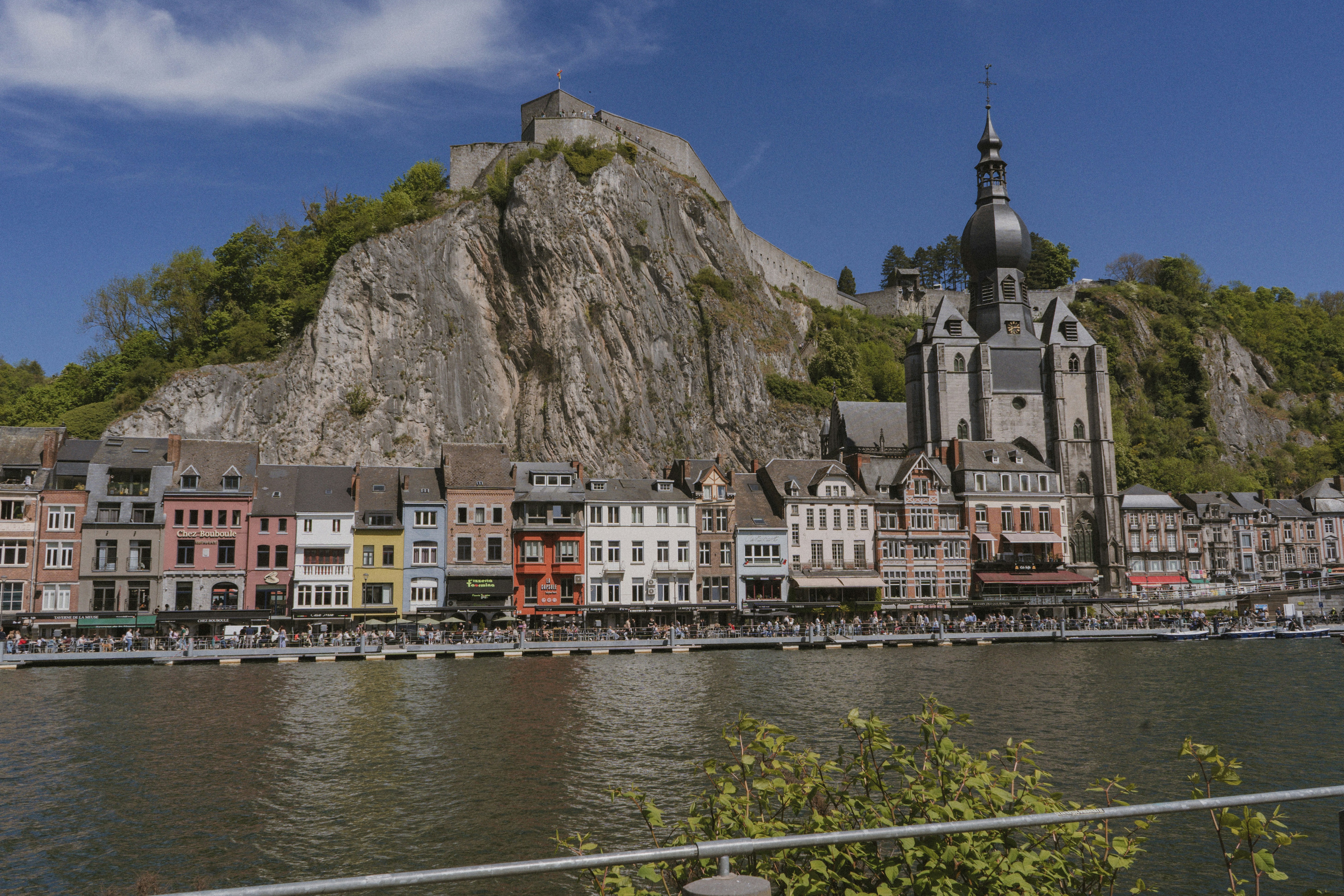 Riesling Ridge: Riverscape Town Beneath a Medieval Citadel