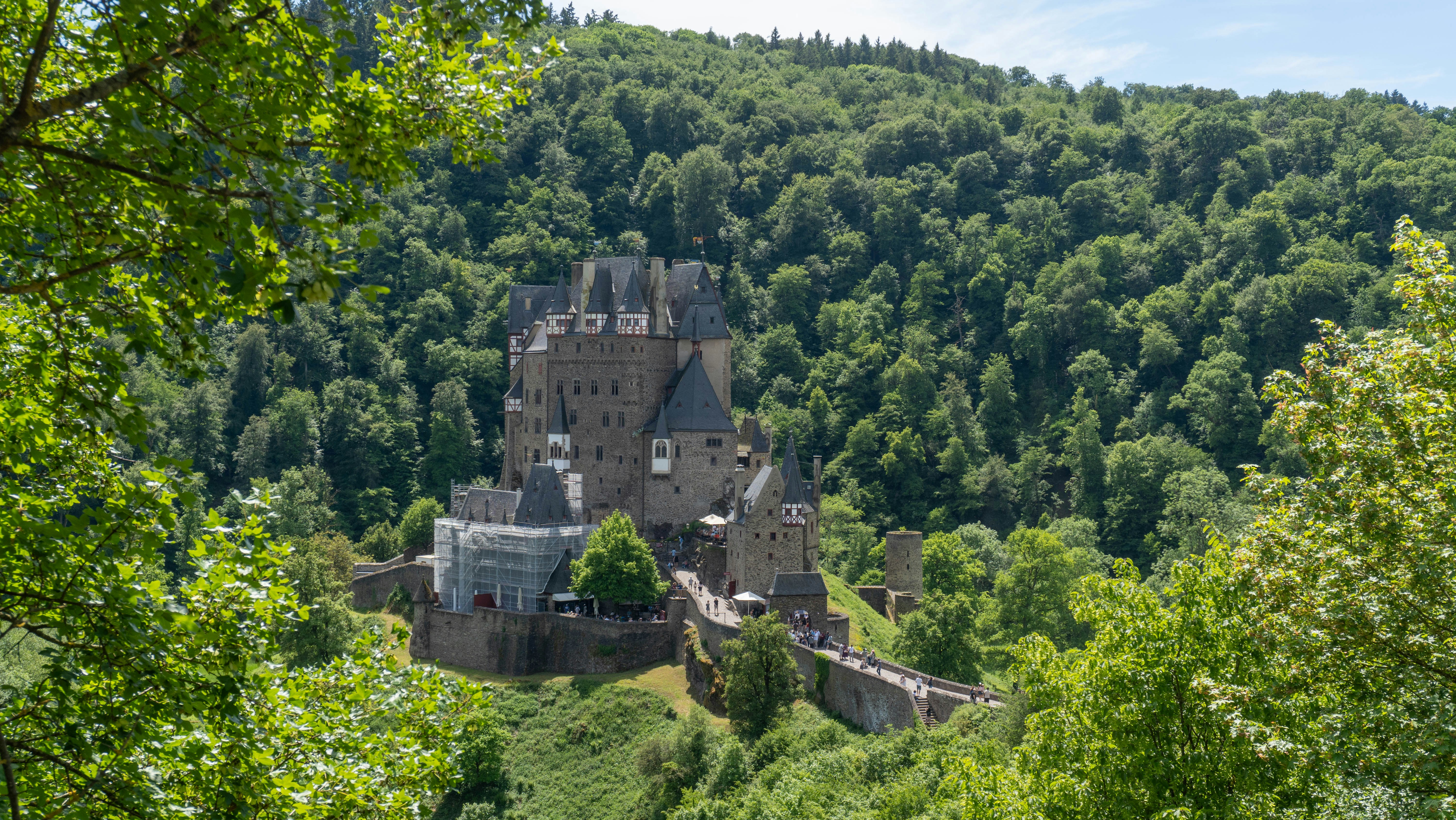Castle in the Greenfold: A Serene Hilltop Stronghold