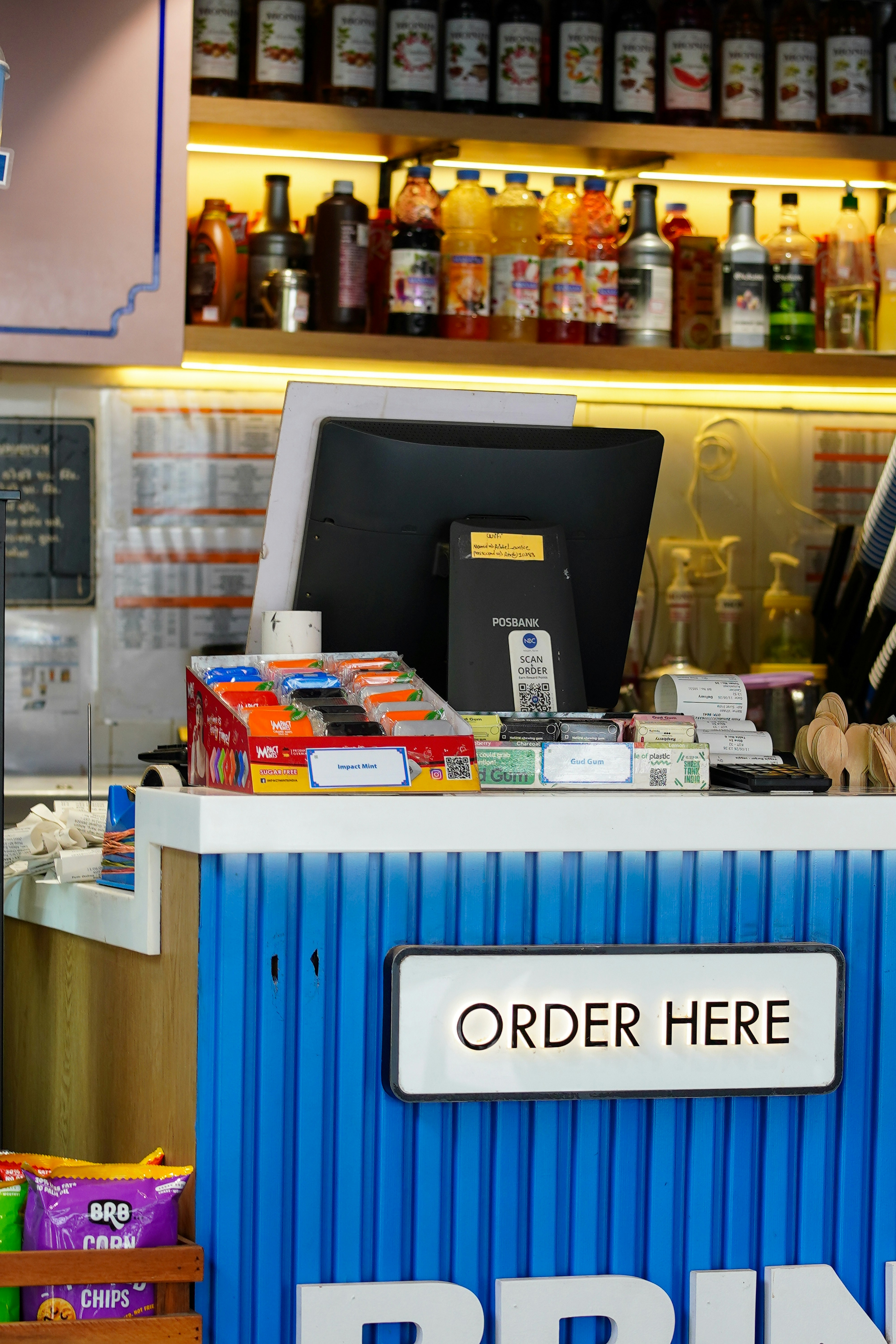 Order Here: A Snack Counter Clocked in Blues
