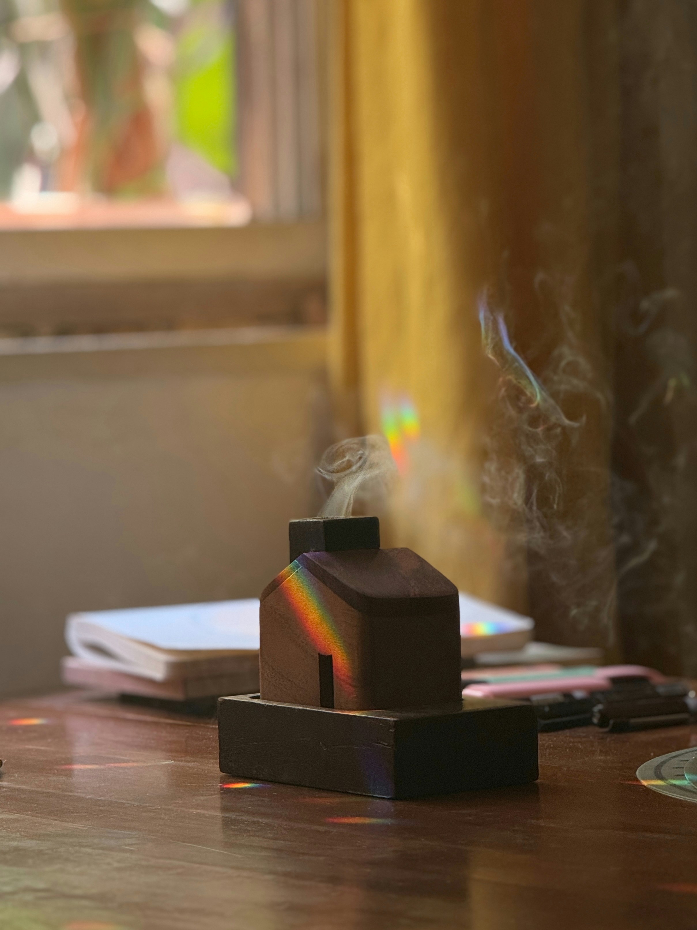 Rainbow Prism on a Steam House