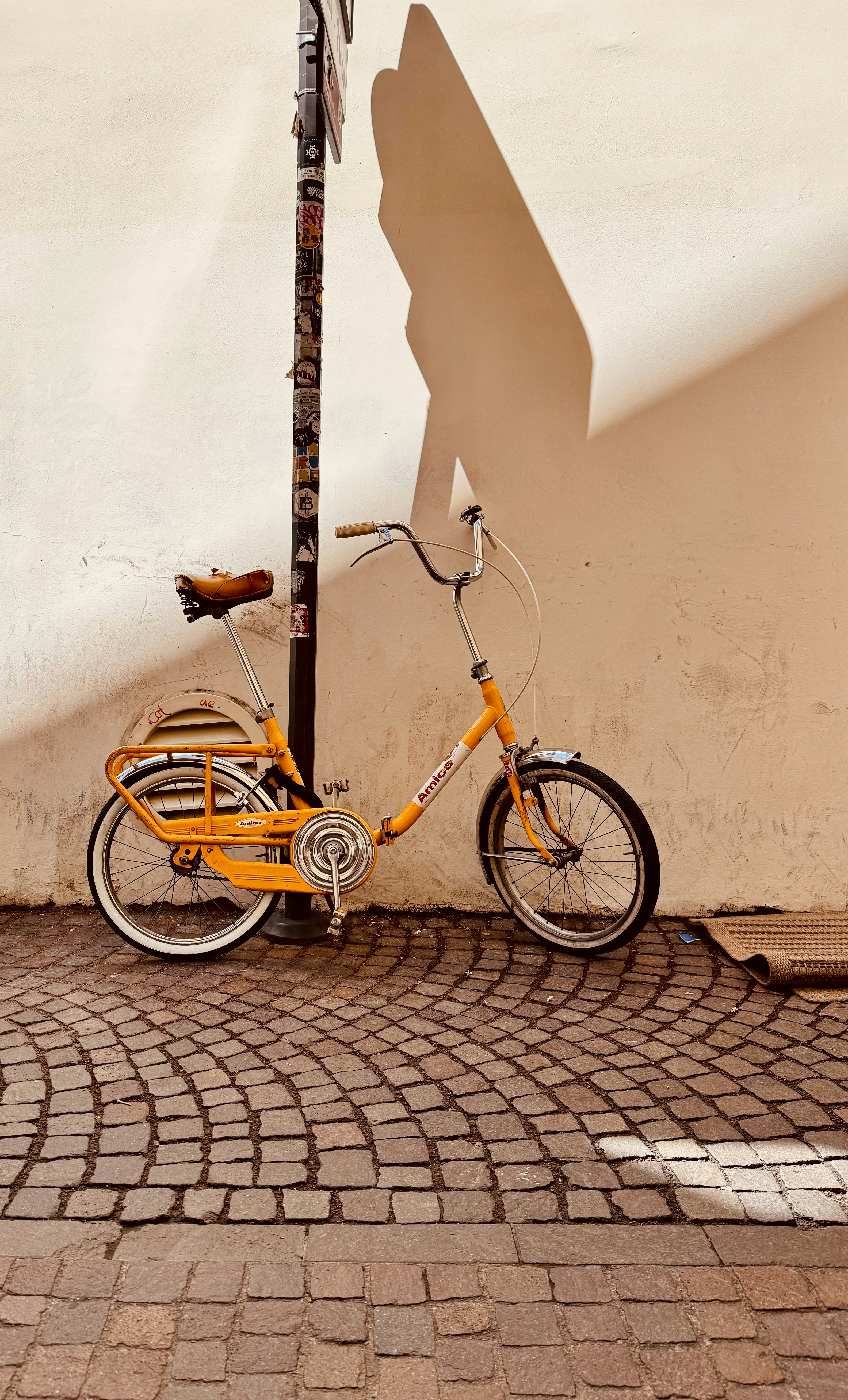 Gelbes Fahrrad