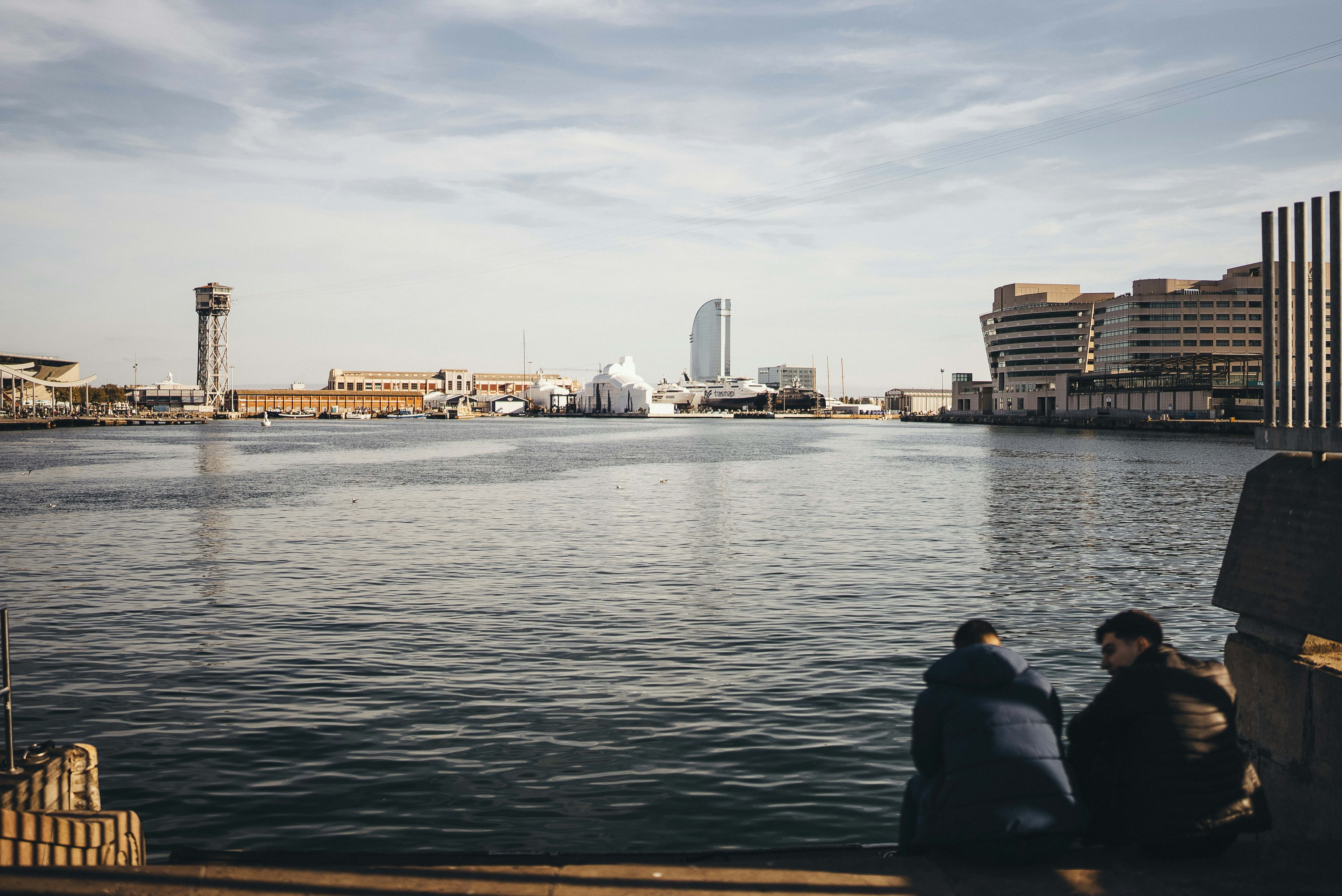 Urban Waterfront: Quiet Corner by the Pier