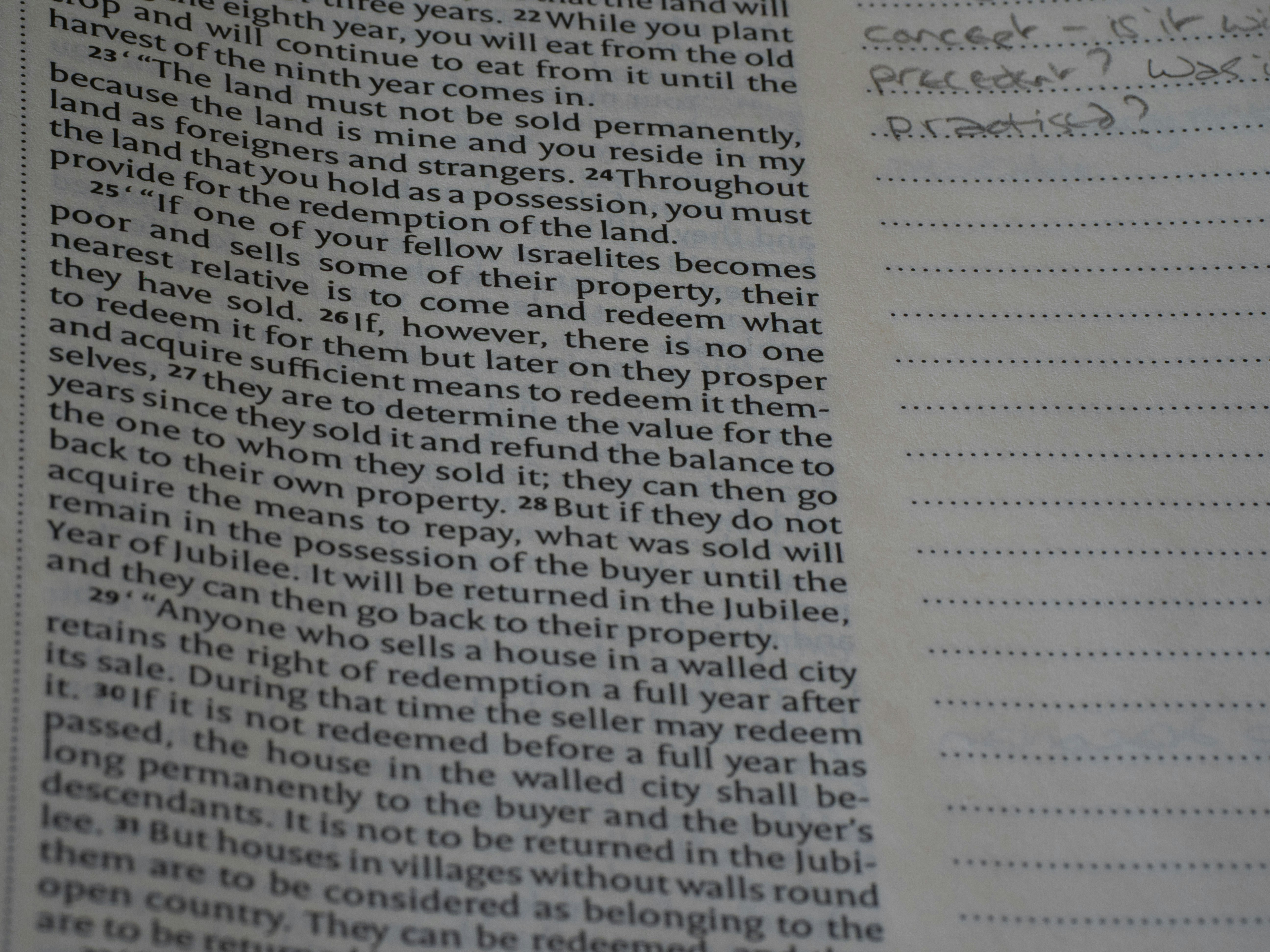 The Book of Leviticus