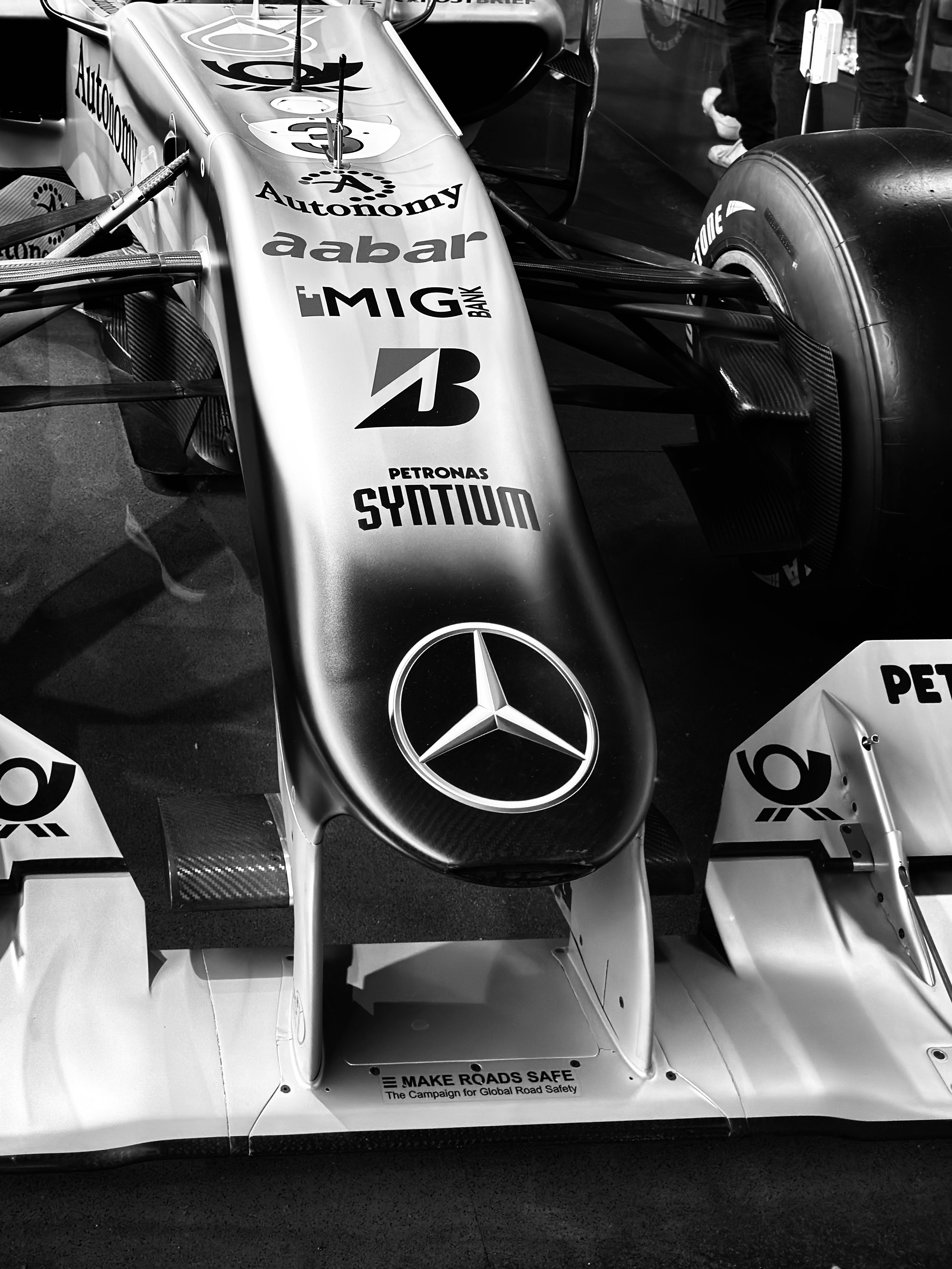 Front-and-center: Mercedes-Benz on the Formula One stage