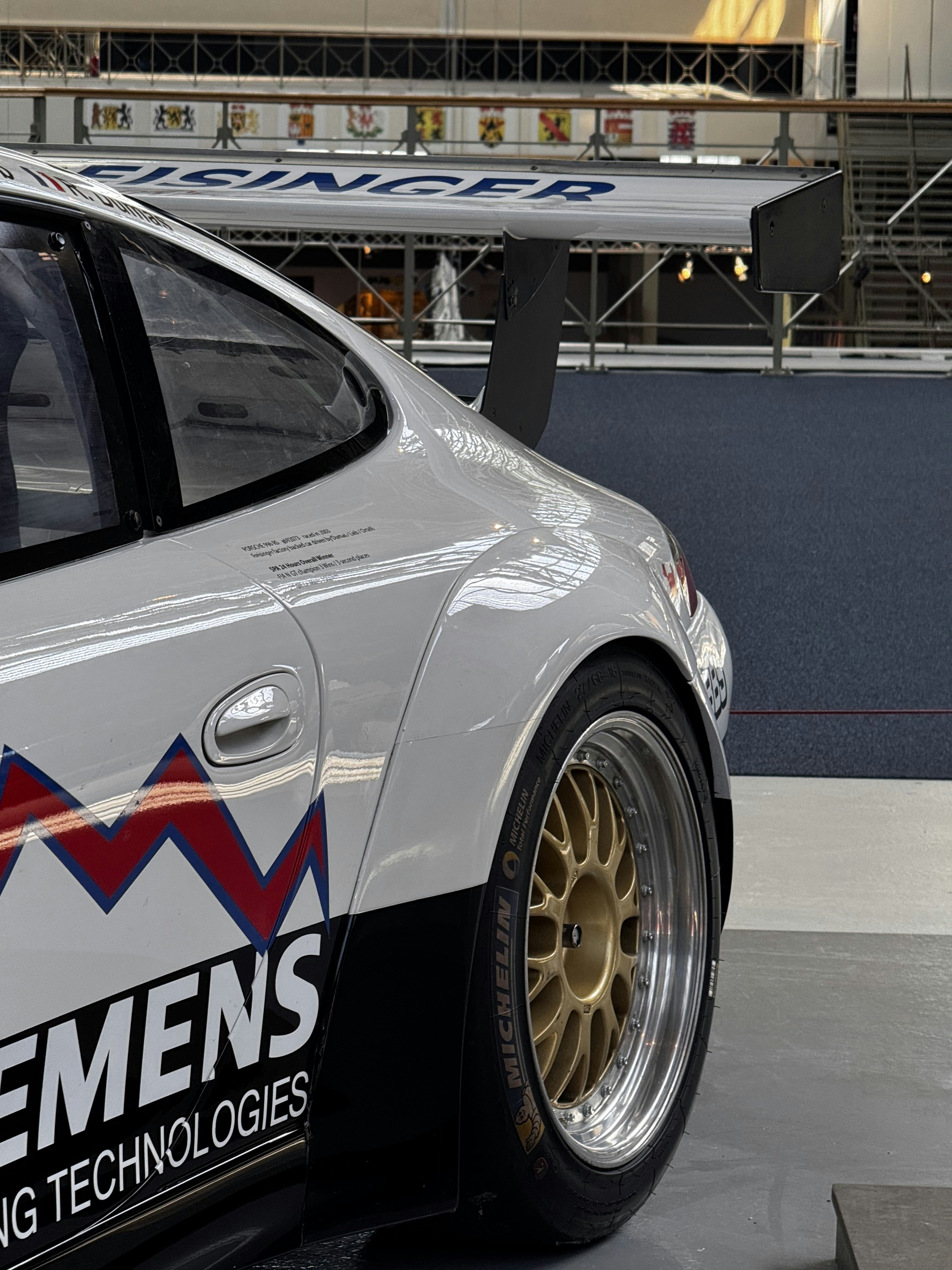 Gold-rimmed racer profile: A close look at the Porsche-backed livery