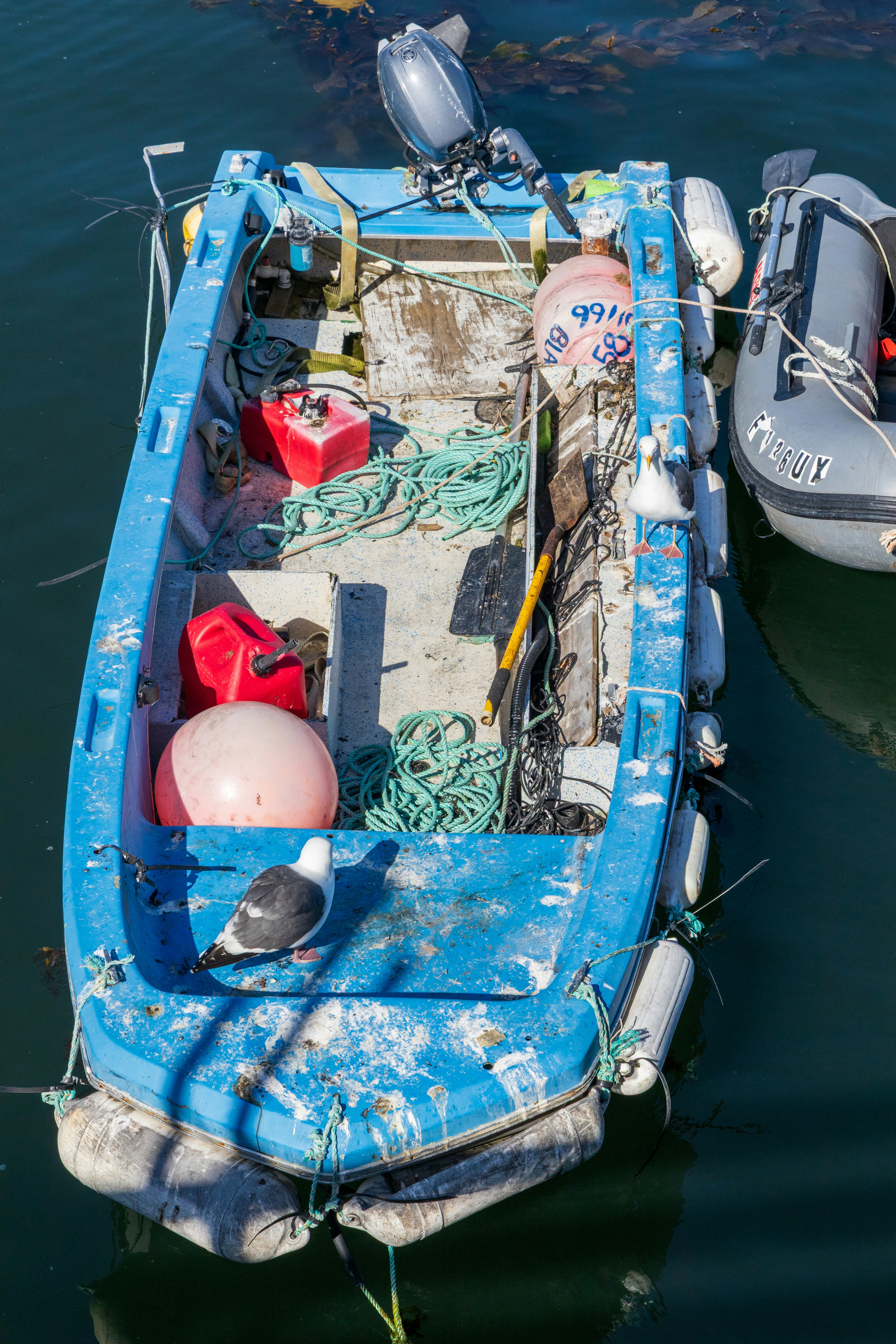 Blue Boat Diary: A Seaside Workhorse Carved with Salt and Rope