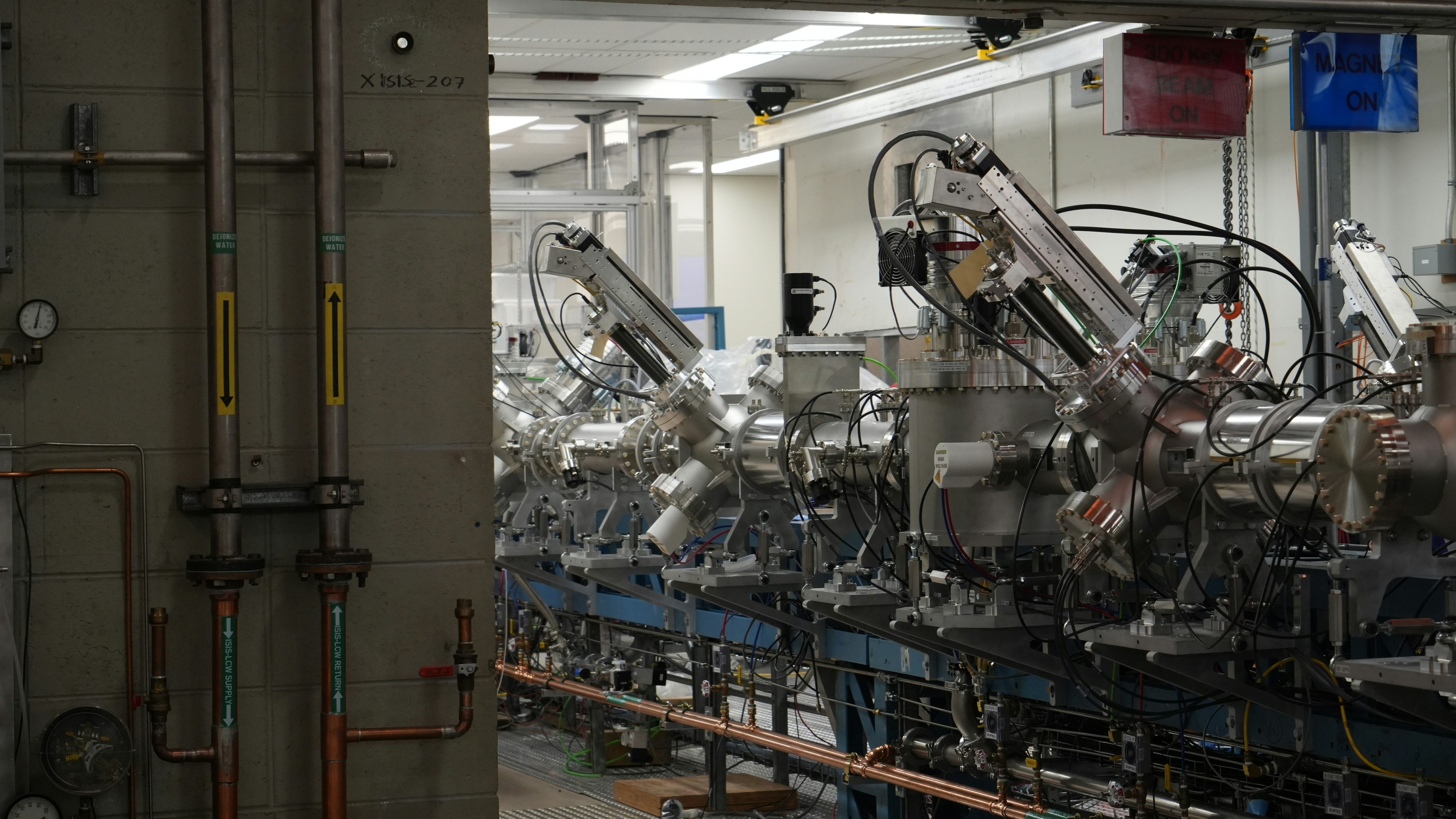Industrial Machinery Symphony: A Row of Automated Lathe Stations in a Fabrication Lab