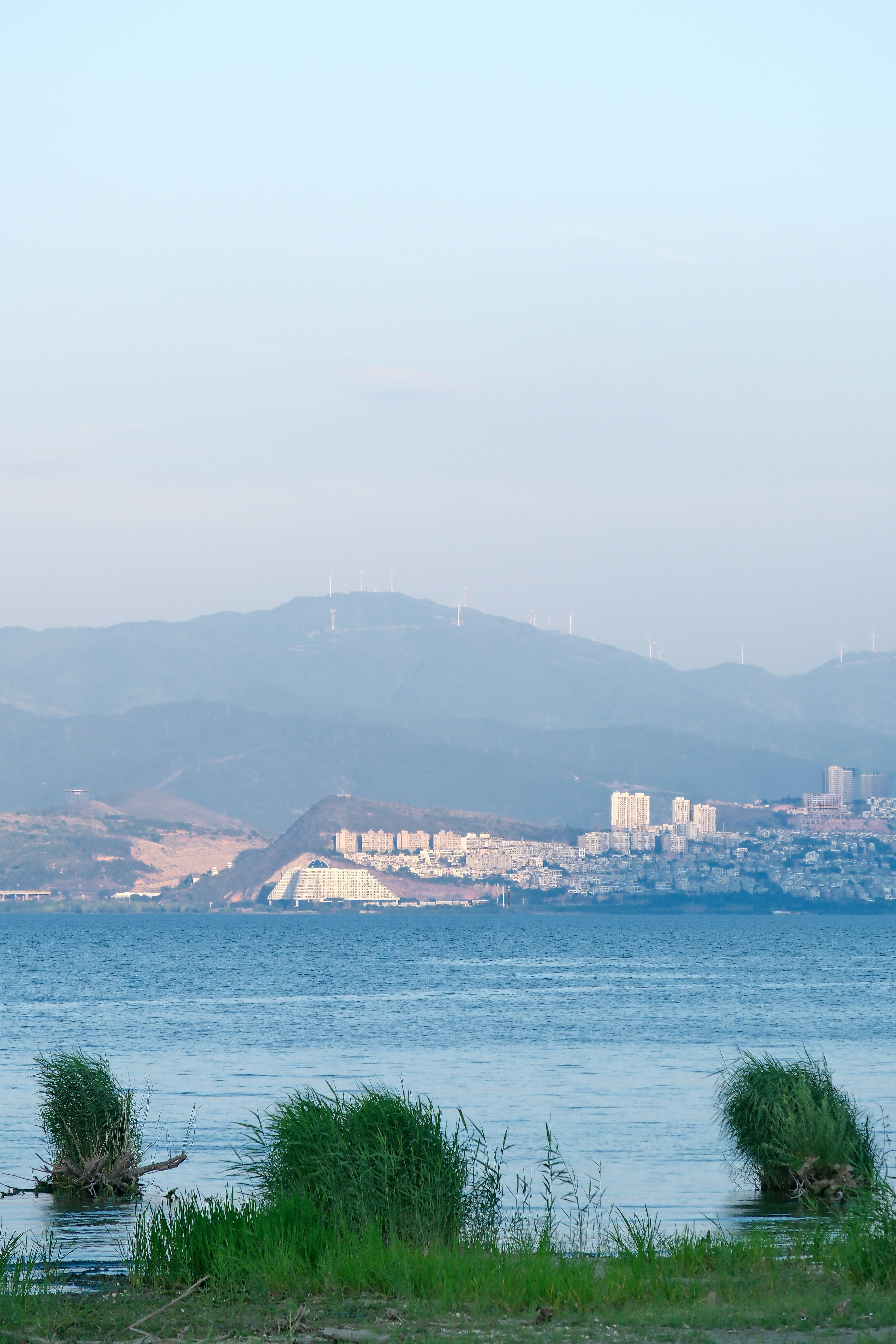 Coastal Horizon: Quiet City Beyond the Dunes