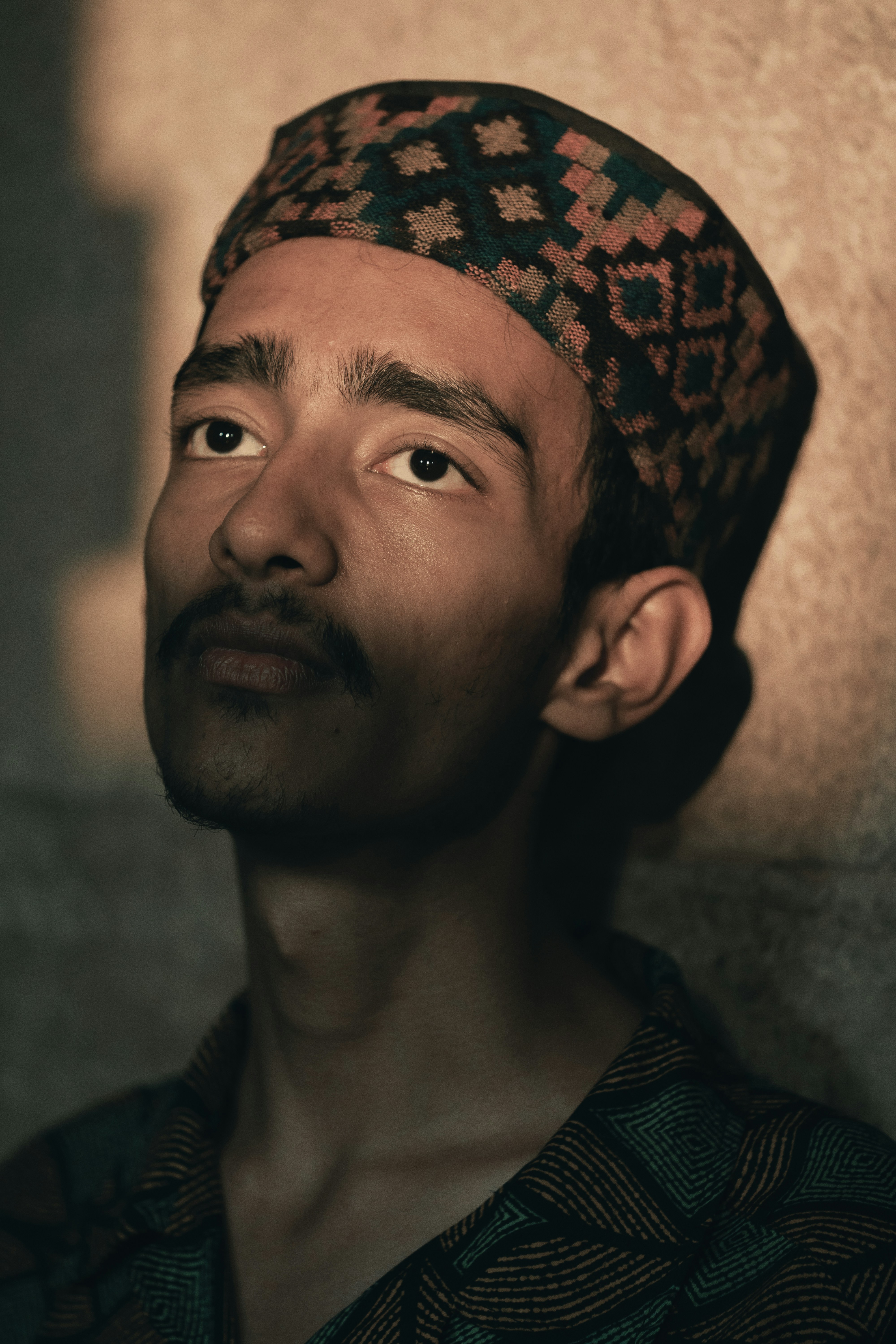 Midday Quiet: A Portrait in Dappled Light and Pattern