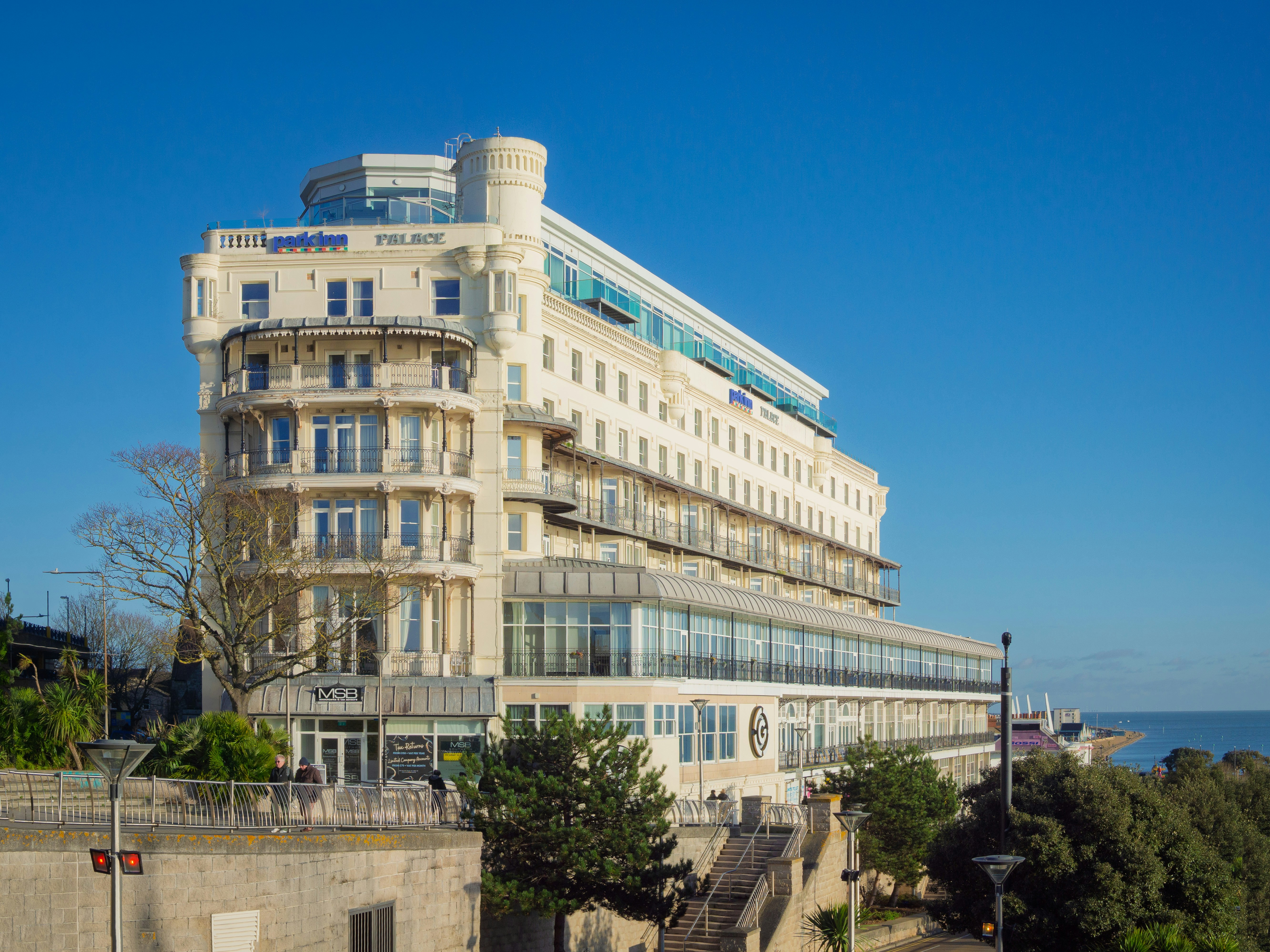 Oceanfront Terrace: A Beaux-Arts Hotel Reaching Toward the Blue