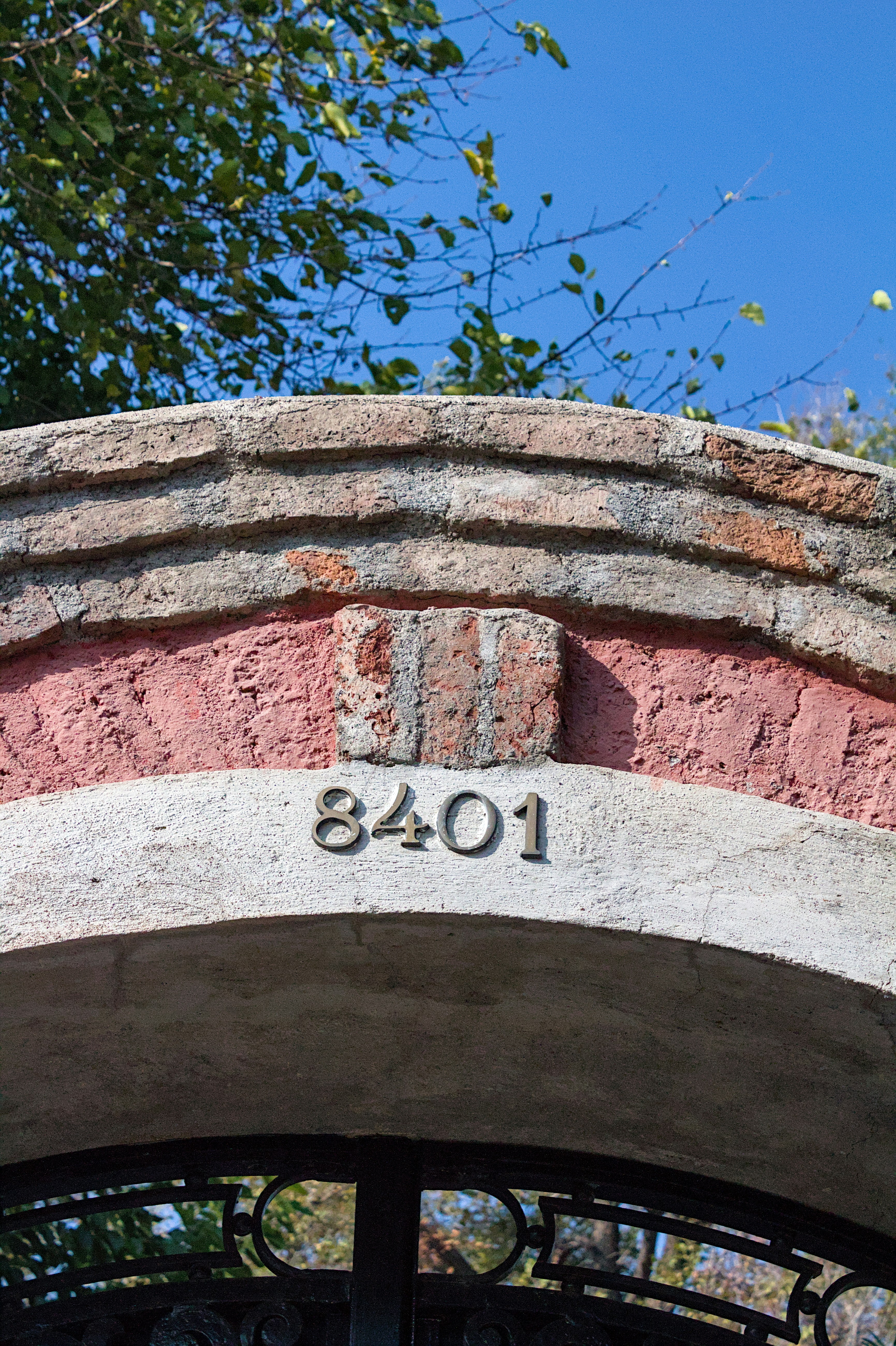Archway Address: The Weathered 8401 over the Iron Gate