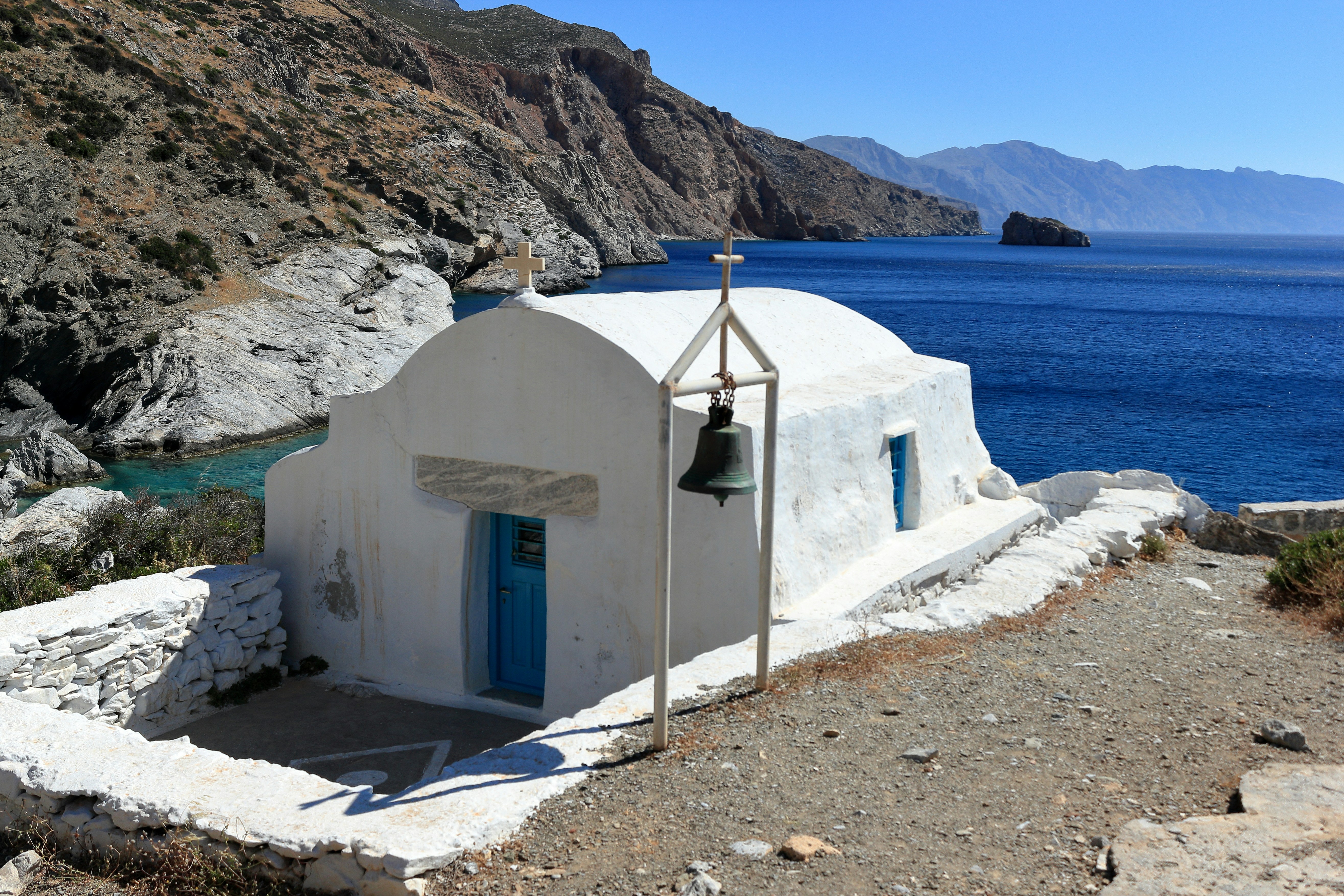 White-church by the Sea: A Quiet Mediterranean Shrine
