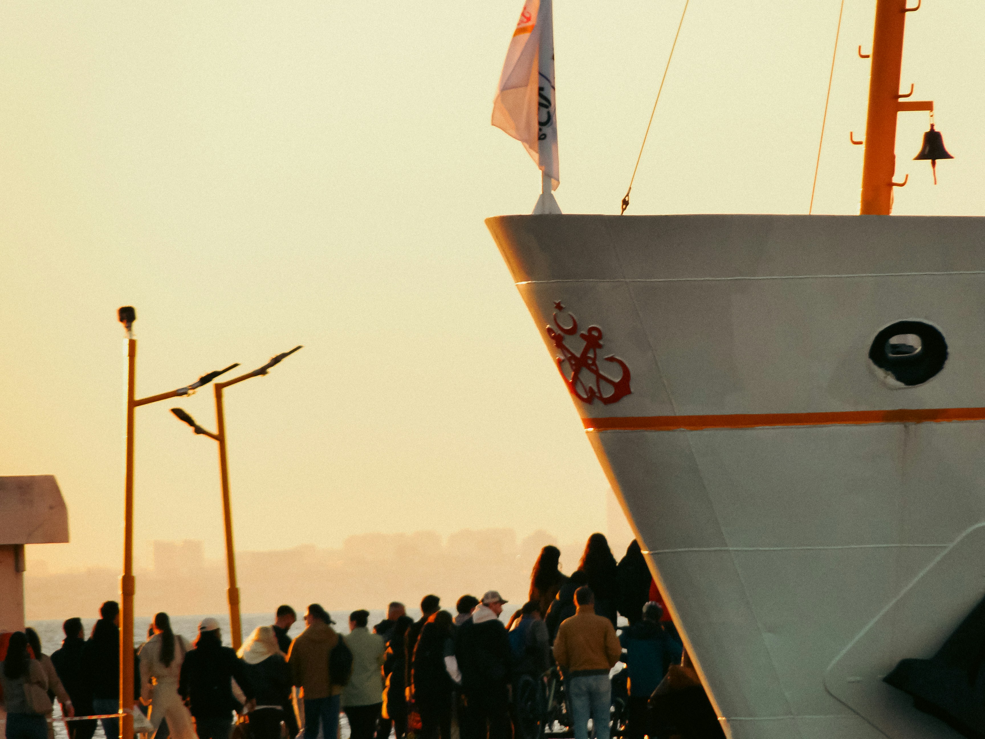 Harbor Gatherings at Golden Hour