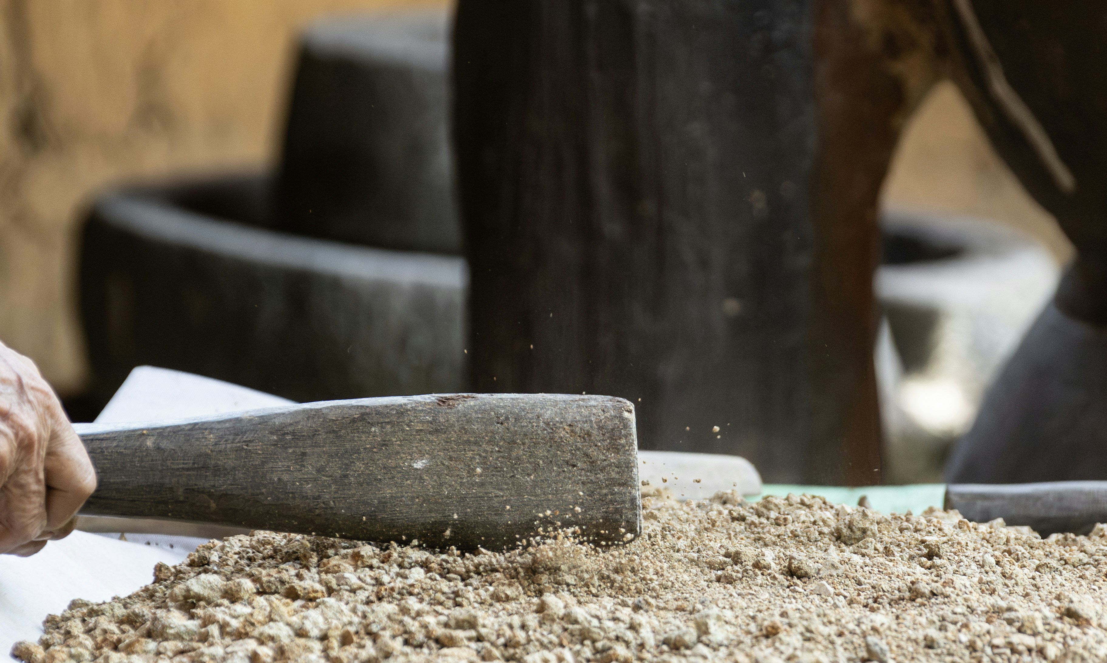 The Gentle Cut: a craftsman's blade resting on a dusty edge